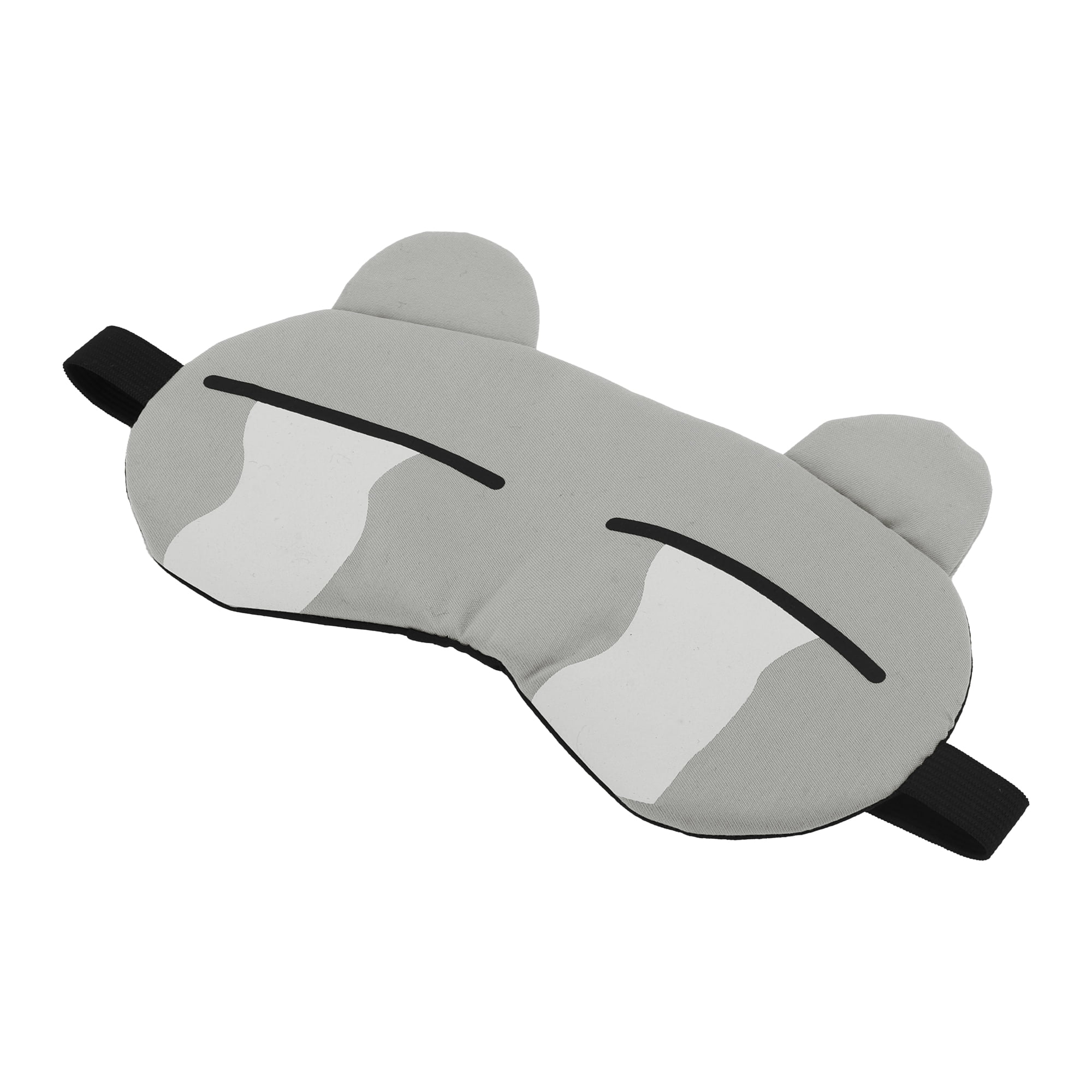 Unique Bargains 1 Pc Gray Cartoon Tears Sleep Mask Soft Eye Shade Cover ...