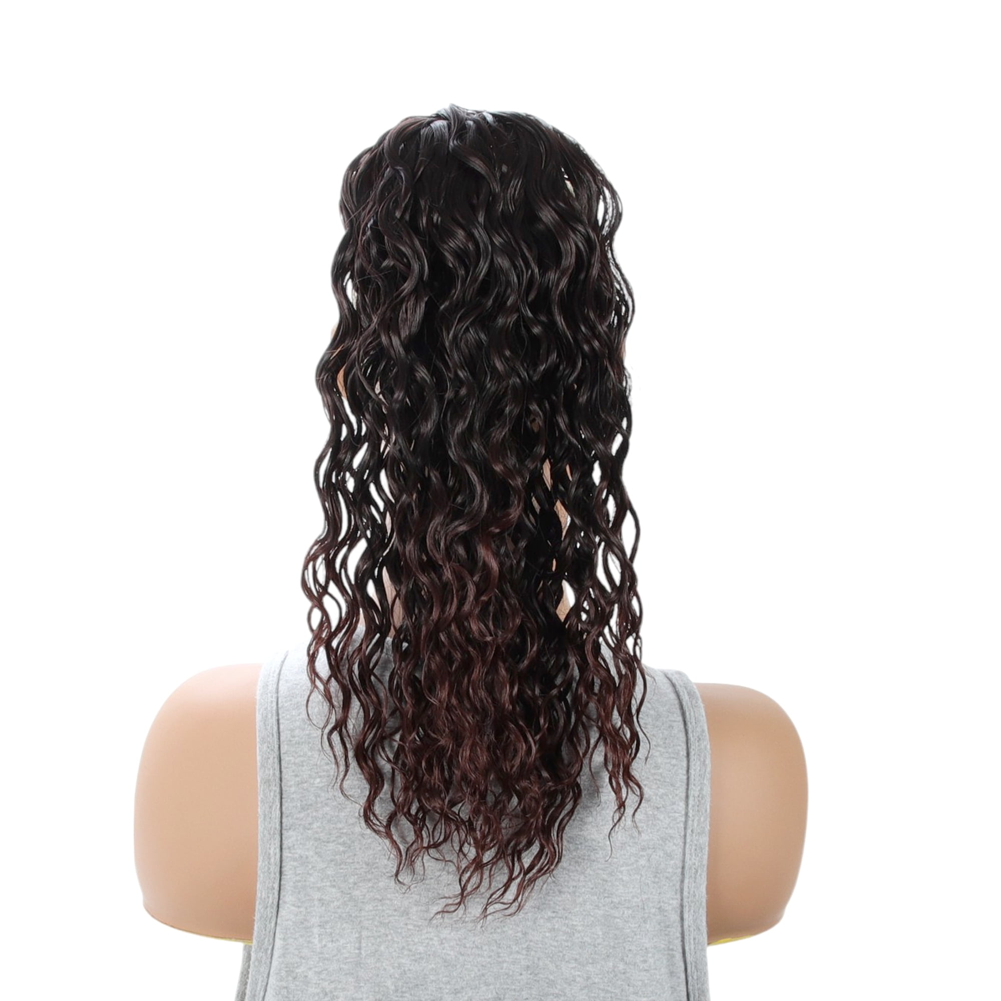 Unique Bargains 1 Pc Latin American Curly Ponytail Long Hair Hair ...