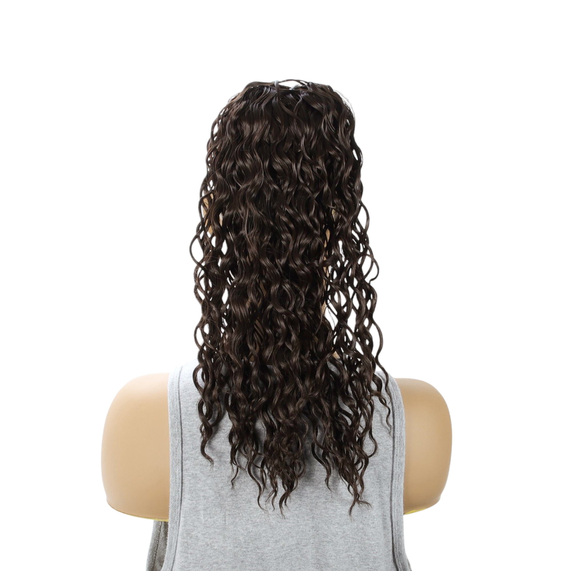 Unique Bargains 1 Pc Latin American Curly Ponytail Long Hair Hair ...