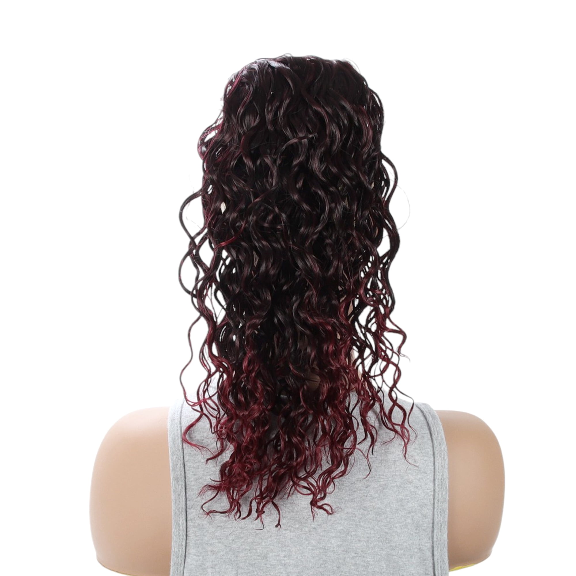 Unique Bargains 1 Pc Latin American Curly Ponytail Long Hair Hair ...