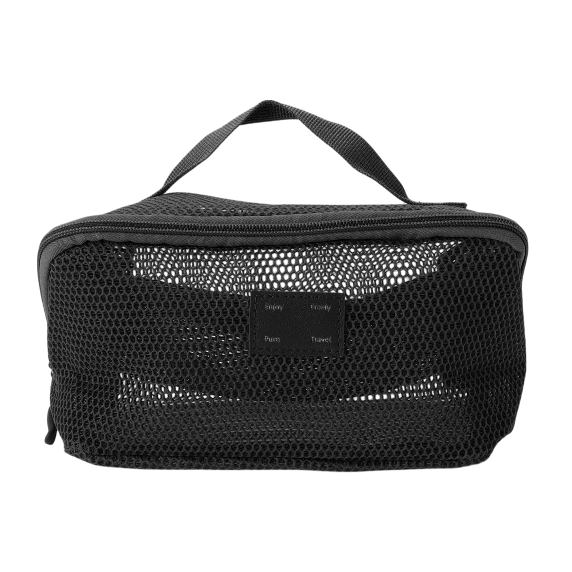 Unique Bargains 1 Pc Mesh Multifunctional Portable Makeup Bag for ...