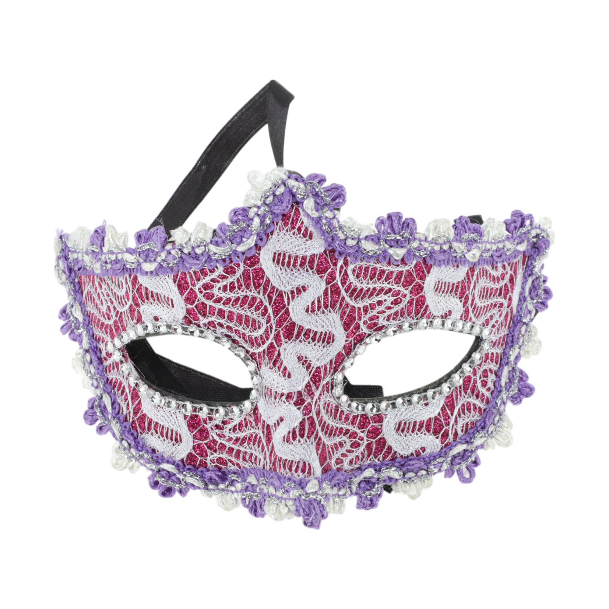 Unique Bargains 1 Pc Pointed Head Dragon-Design Half Face Party Mask ...
