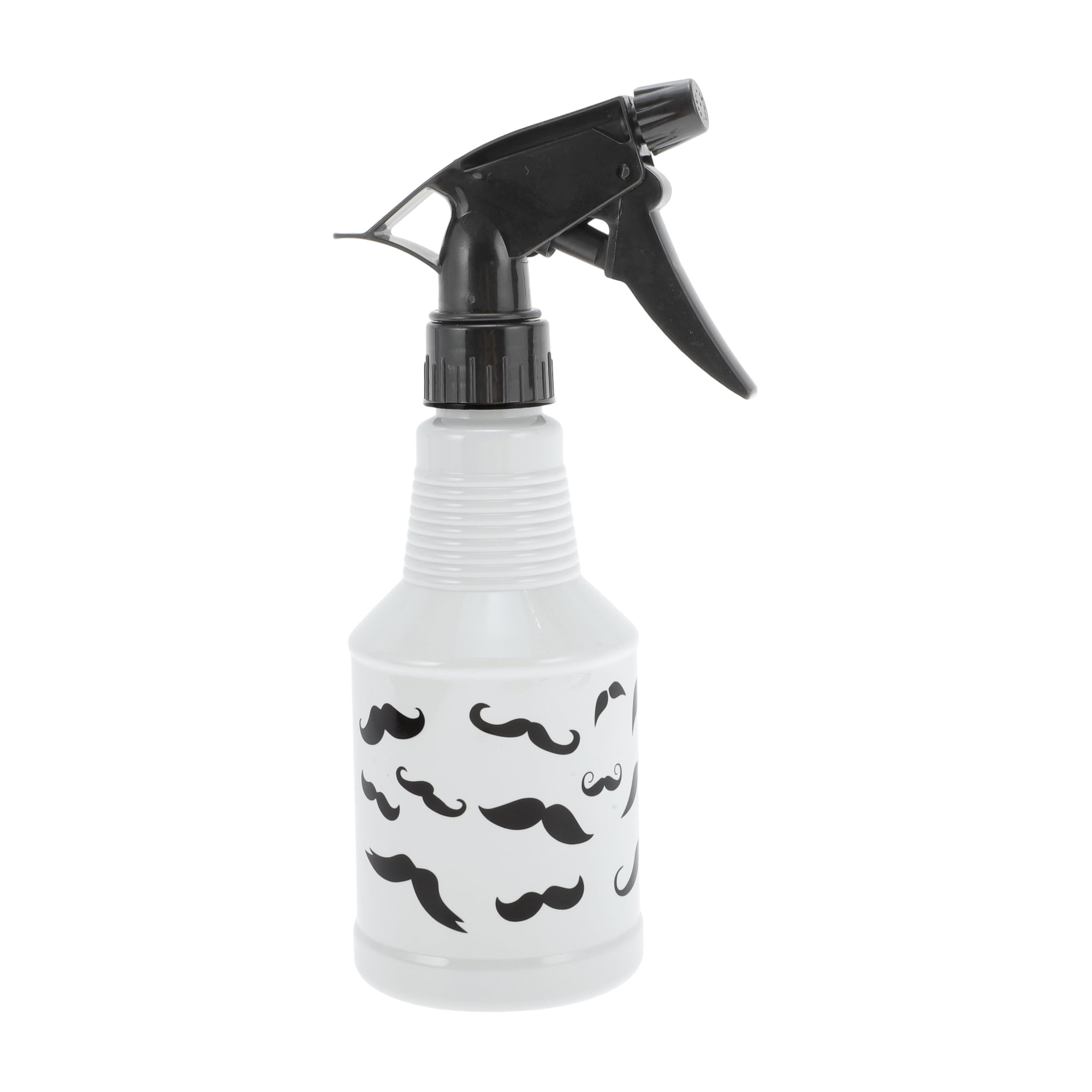 Unique Bargains 1 Pc Refillable Spray Bottles Moustache Pattern Hair ...