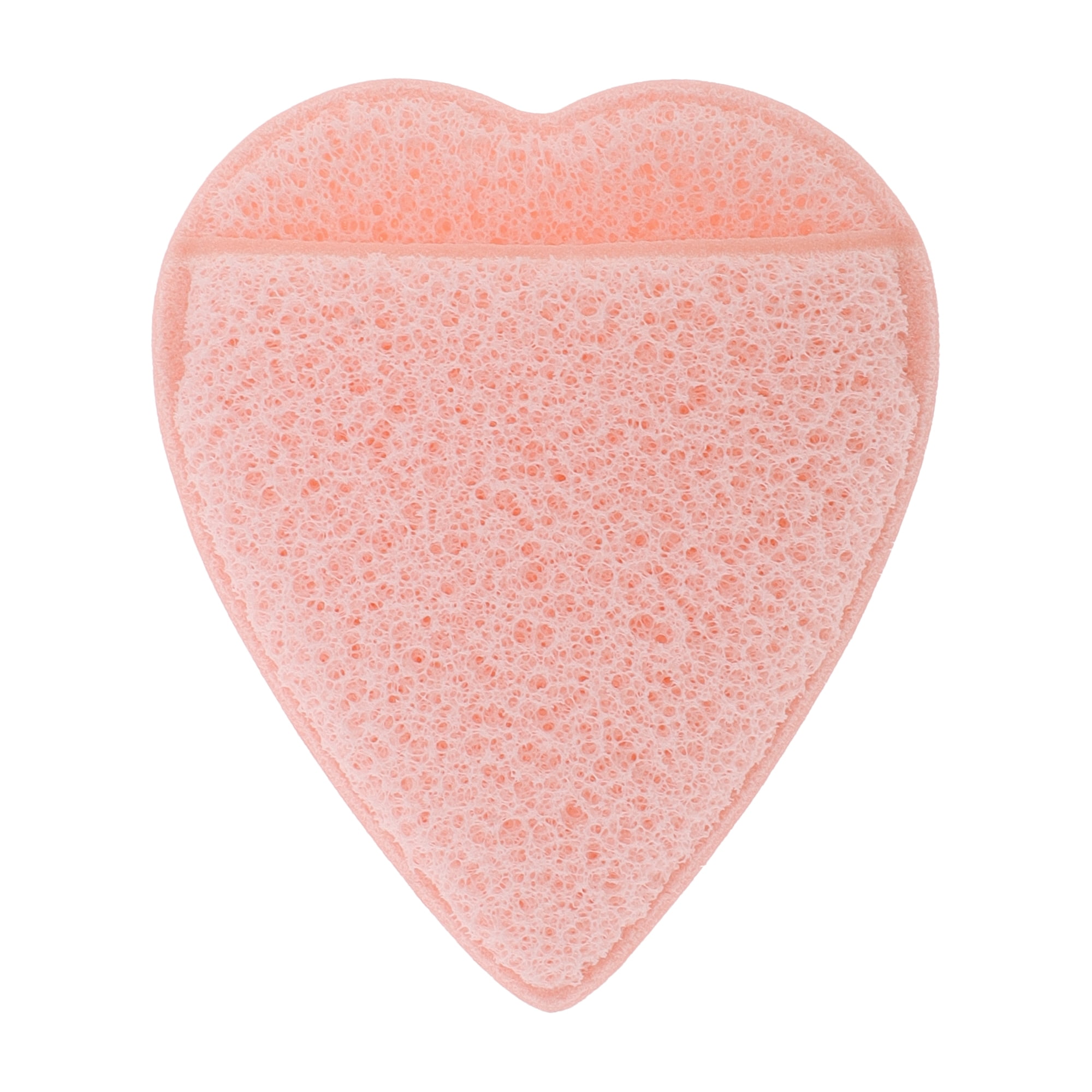 Unique Bargains 1 Pc Reusable Sponge Face Scrubber Heart Style for ...