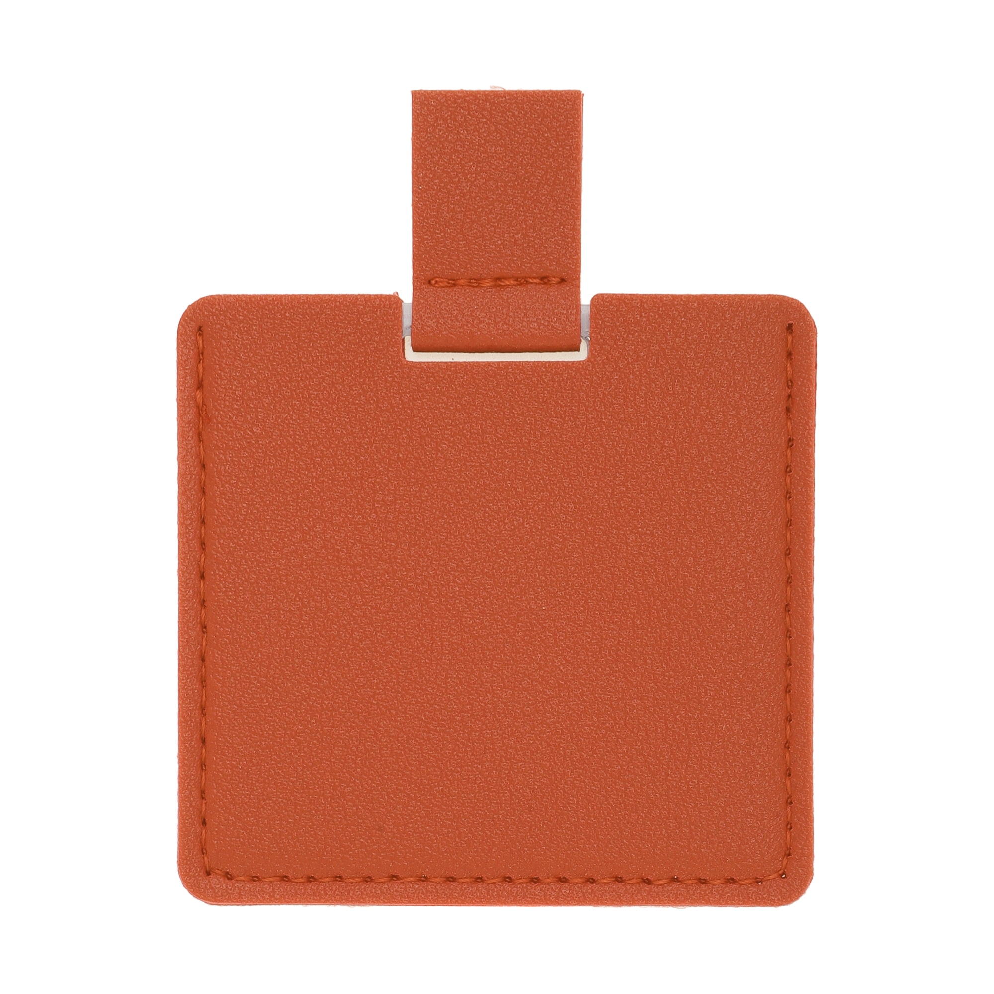 Unique Bargains 1 Pc Square Shape Makeup Mirror Orange - Walmart.com