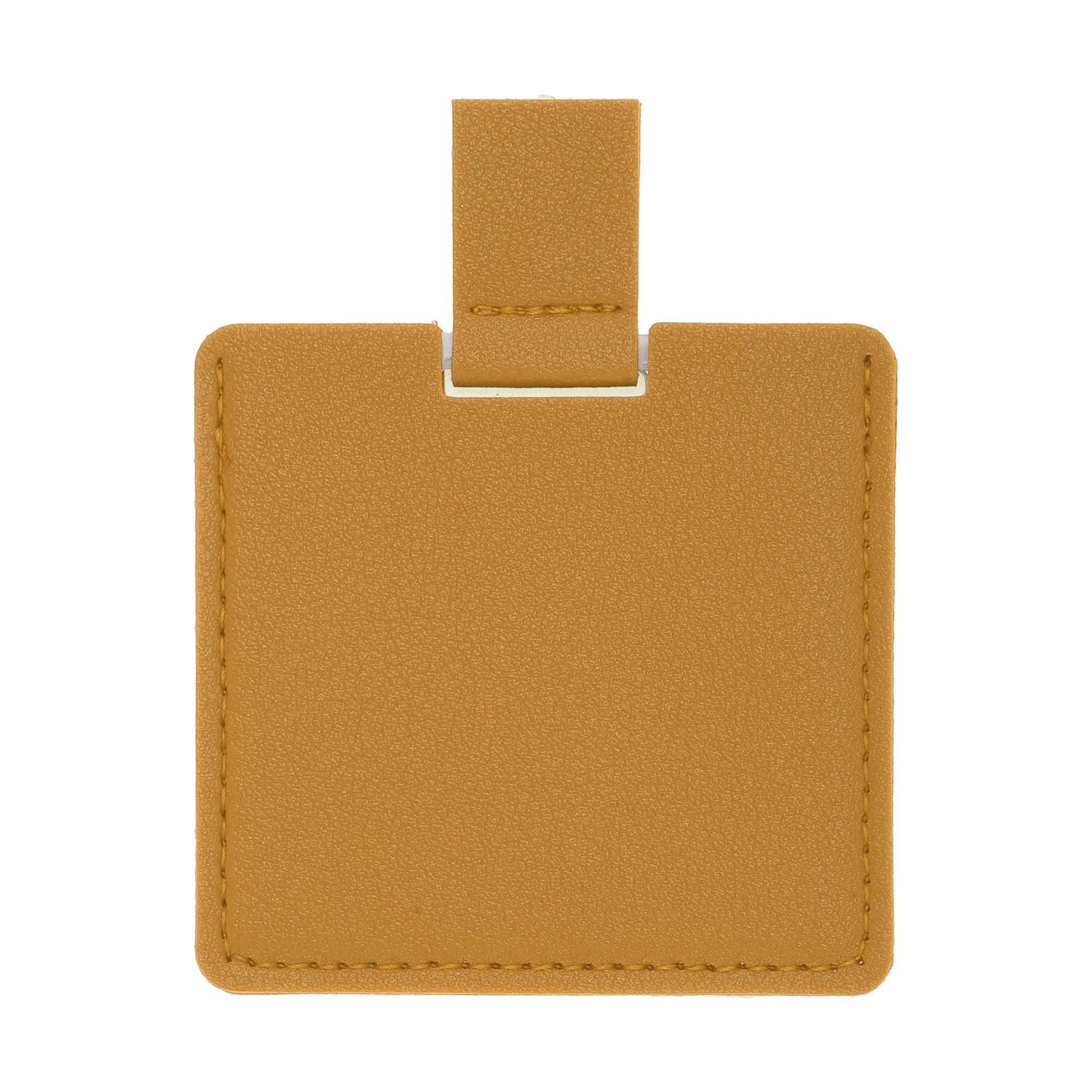 Unique Bargains 1 Pc Square Shape Makeup Mirror Yellow - Walmart.com