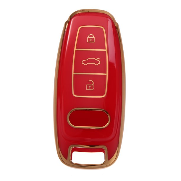 Unique Bargains 1 Pcs TPU 3 Button Keyless Entry Remote Cover Key Fob ...