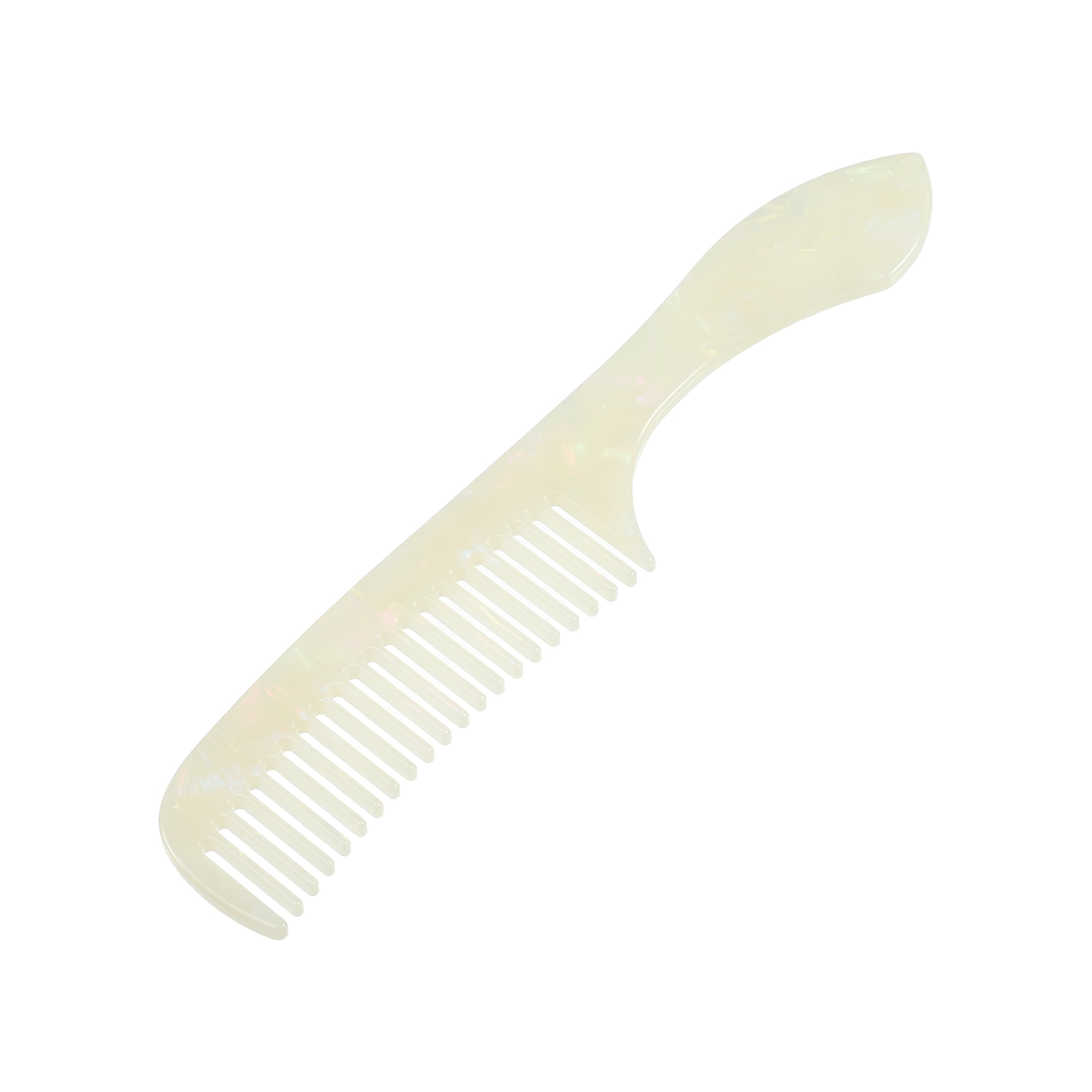 Unique Bargains 1 Pcs Women Detangling Handheld Wide Tooth Comb for ...