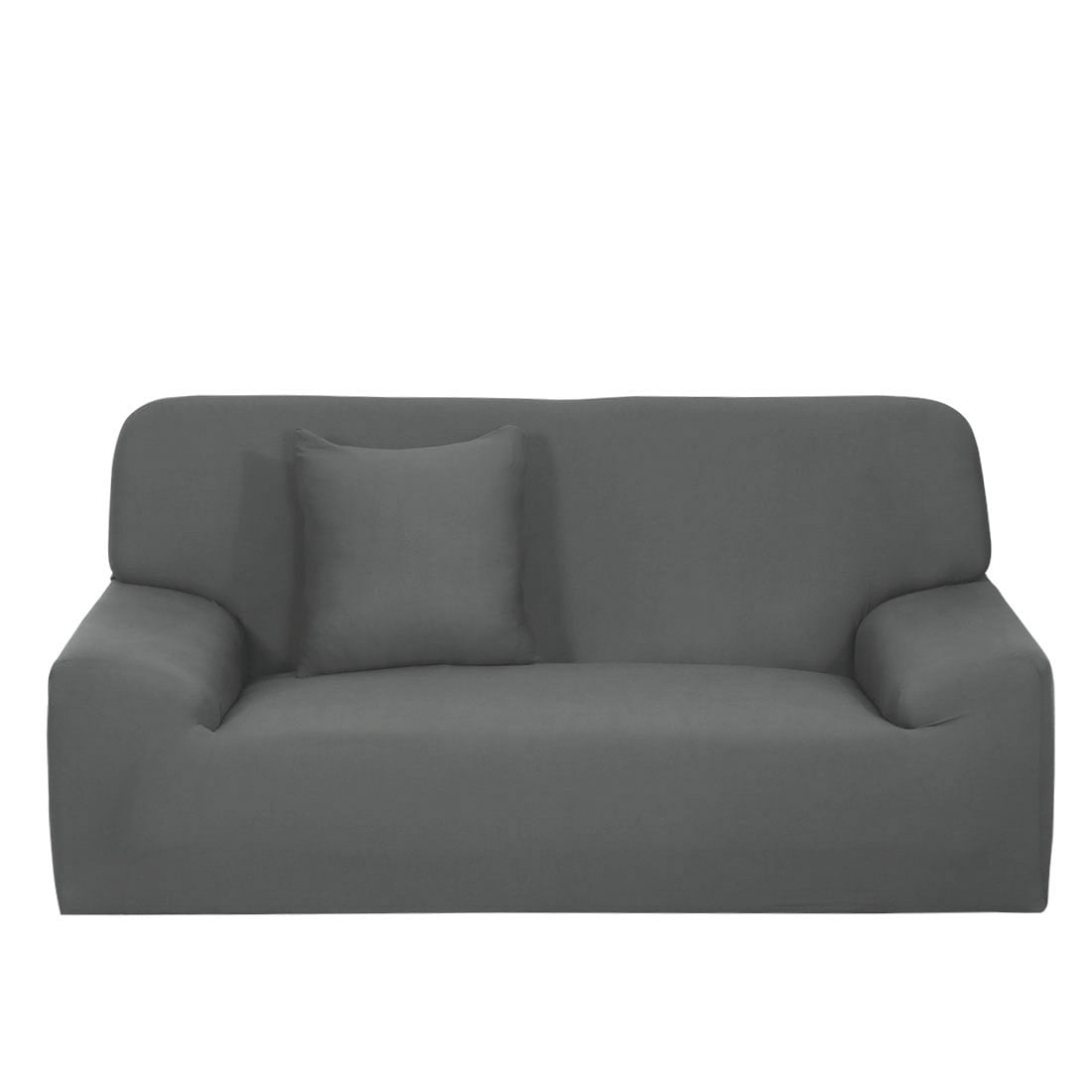 Unique Bargains Sofa Slipcover Stretchy Gray Couch Protector - Walmart.com