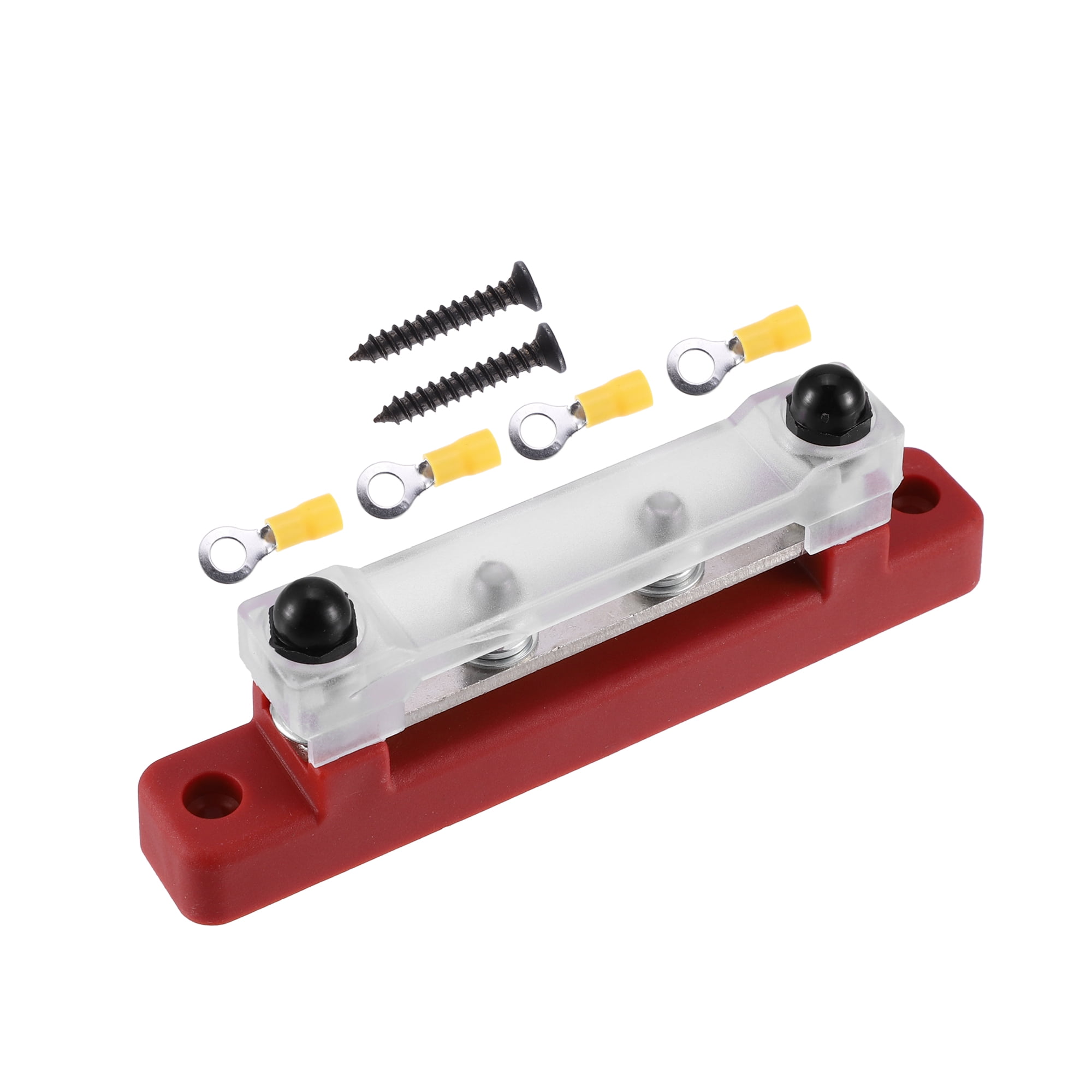 Unique Bargains 1 Set 2 Way Terminal Bus Bar Car Boat 150A Wire Block ...