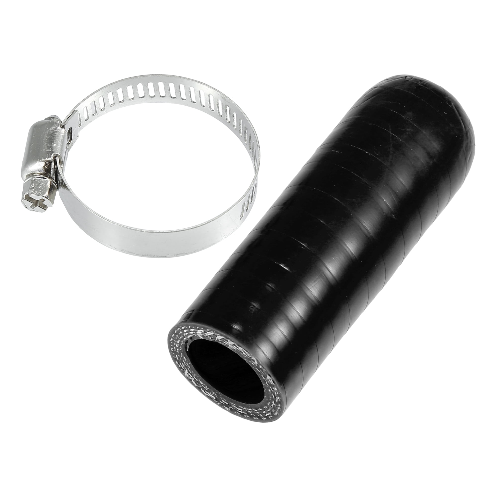 Unique Bargains 1 Set 20mm 0.79" ID Silicone Hose Cap W/ Clamp Intake ...