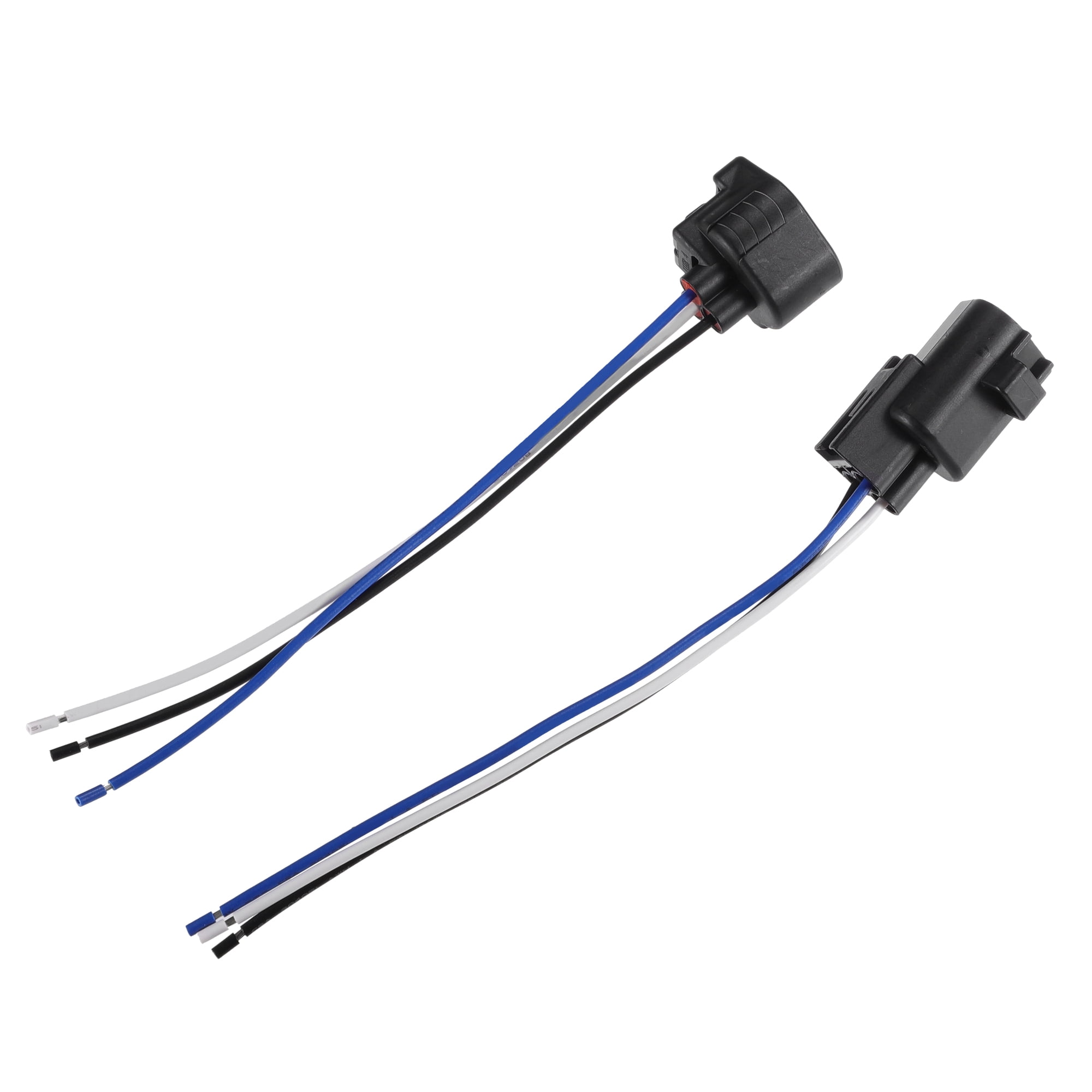Unique Bargains 1 Set 3 Pin Headlight Harness Cable Connector for ...