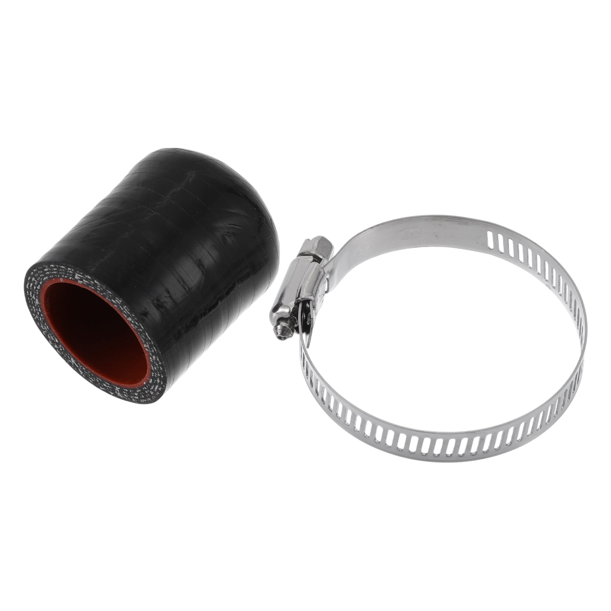 Unique Bargains 1 Set 40mm Length 28mm/1.1" ID Black Red Car Silicone ...
