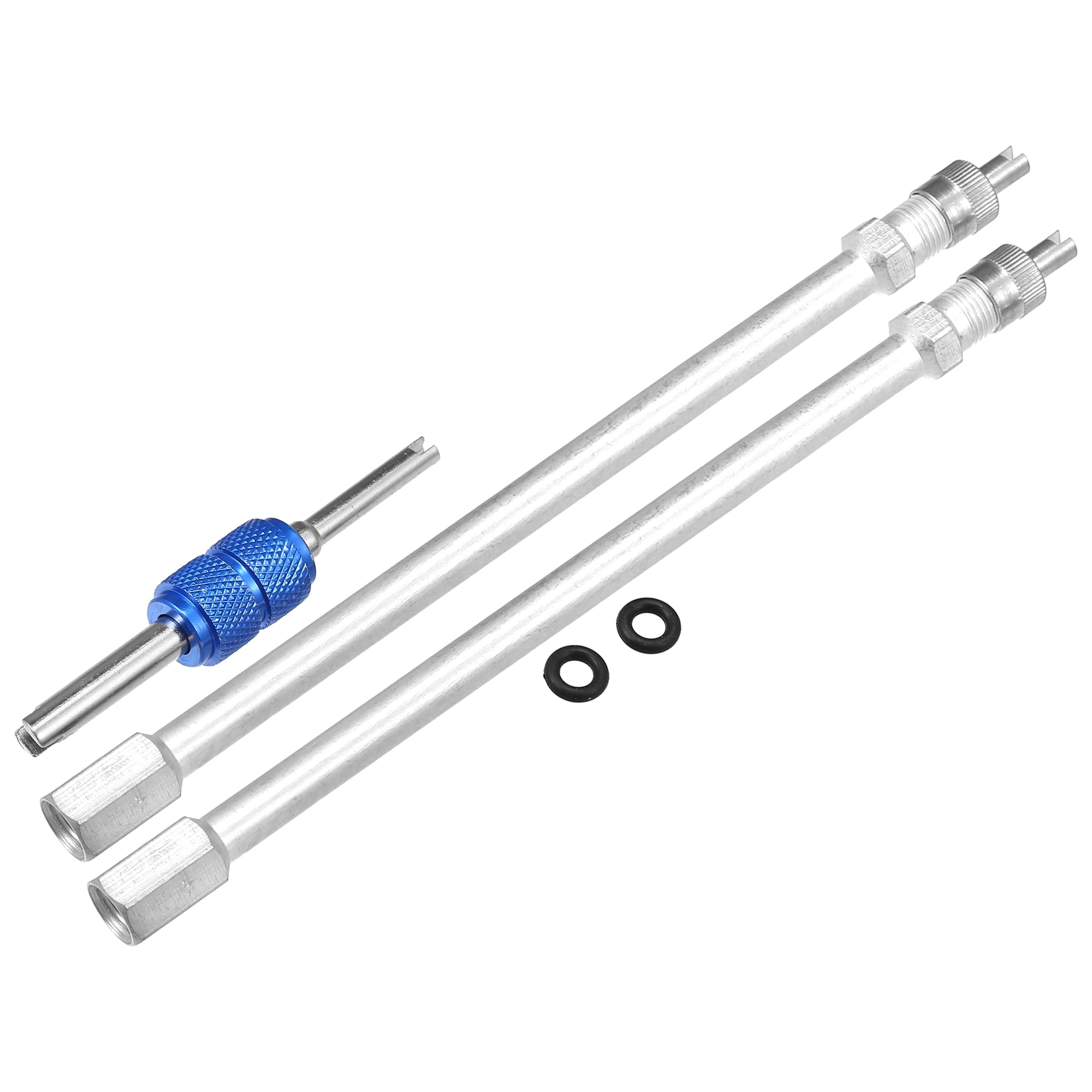 Unique Bargains 1 Set 5.91" Dually Valve Stem Extenders Straight Dual ...