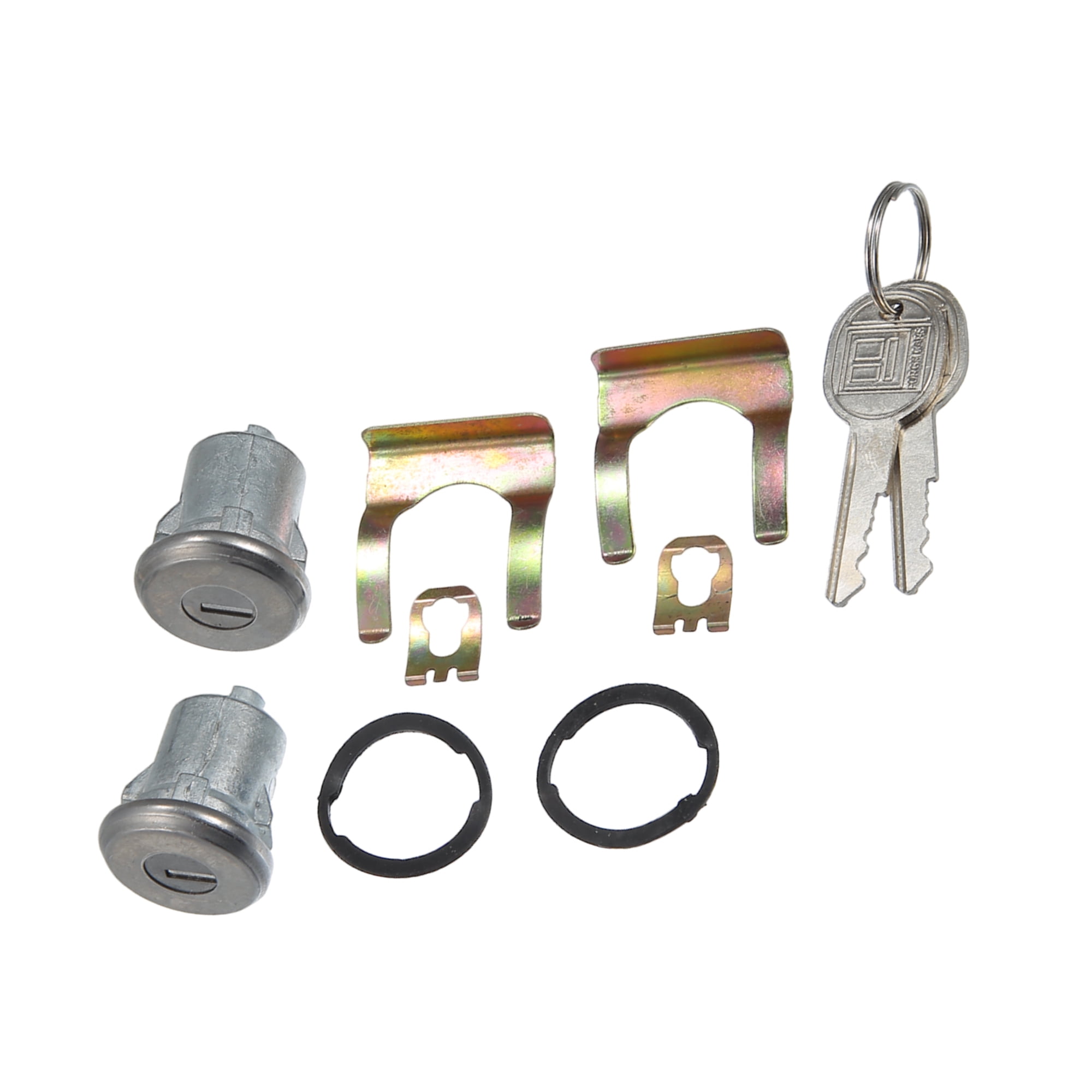 Unique Bargains 1 Set 5070006 DL15802 Car Door Lock Cylinder W/Keys for ...