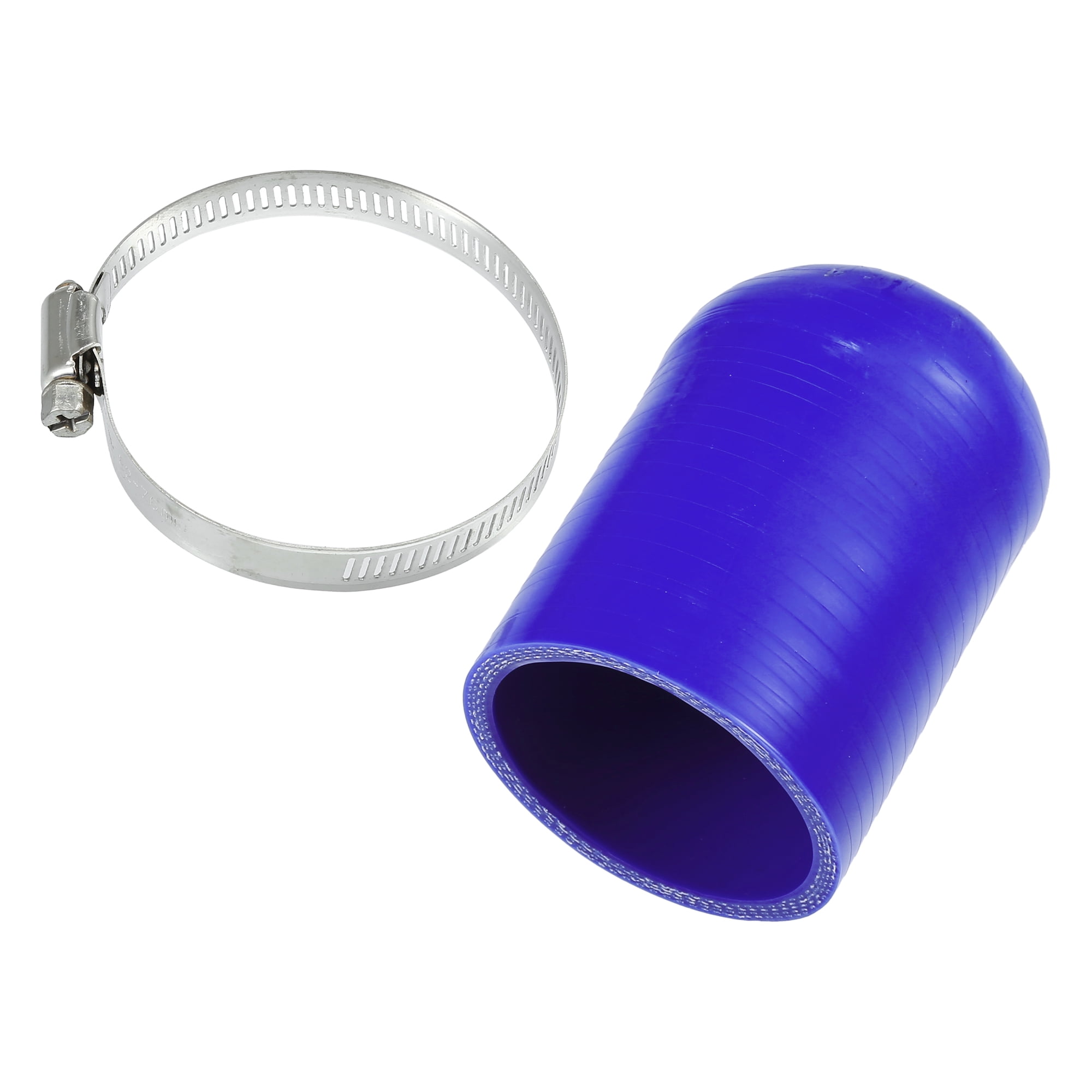 Unique Bargains 1 Set 57mm 2.24" ID Silicone Hose Cap W/ Clamp Intake ...