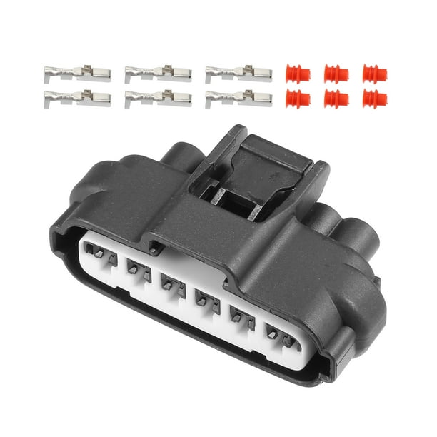 Unique Bargains 1 Set 6 Pin Throttle Position Sensor Connector Adapter ...