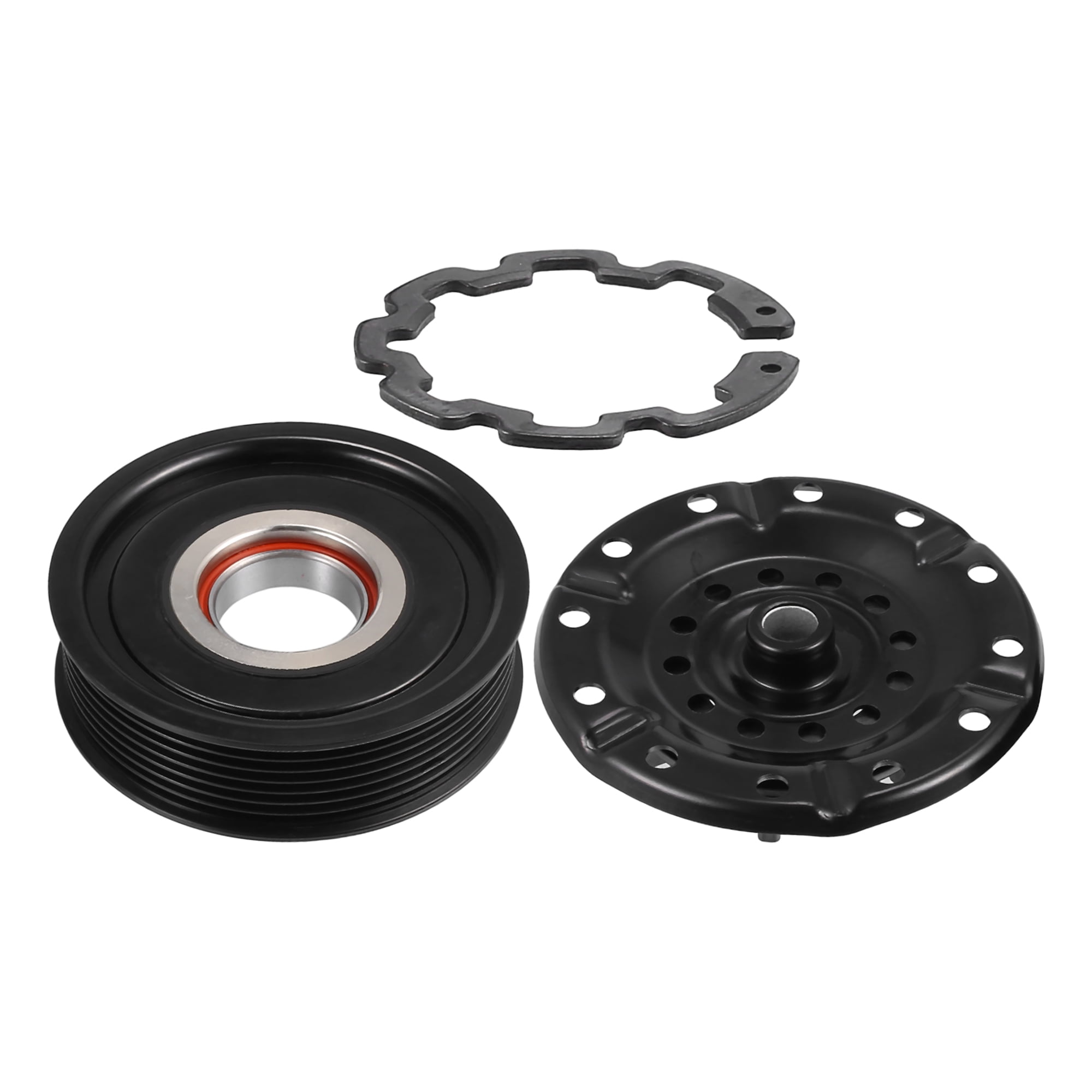 Unique Bargains 1 Set AC Compressor Clutch Kit Pulley Coil Auto Repair ...