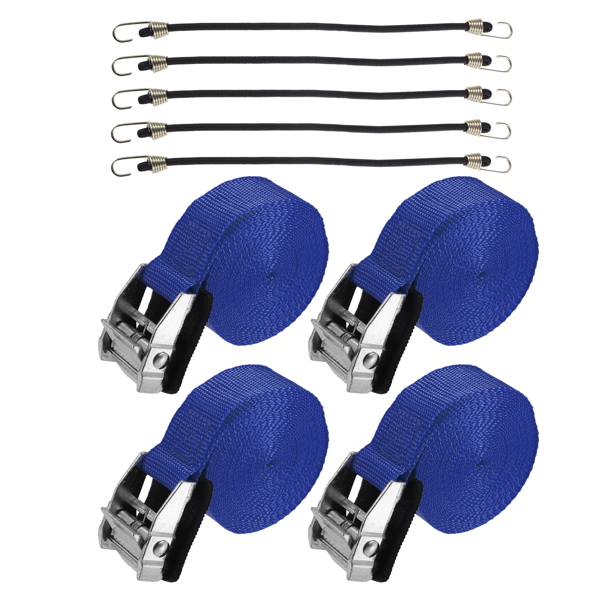 Unique Bargains 1 Set Adjustable 13'x1.3" Car Cargo Tie Down Straps ...