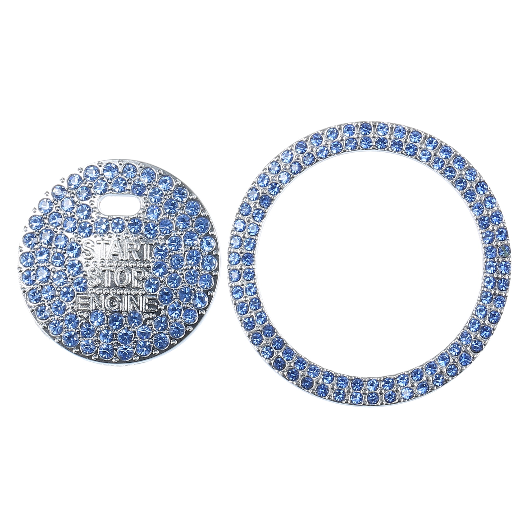 Unique Bargains 1 Set Bling Car Engine Start Stop Button Cover One ... Unique Bargains 1 Set Bling Car Engine Start Stop Button Cover One ...