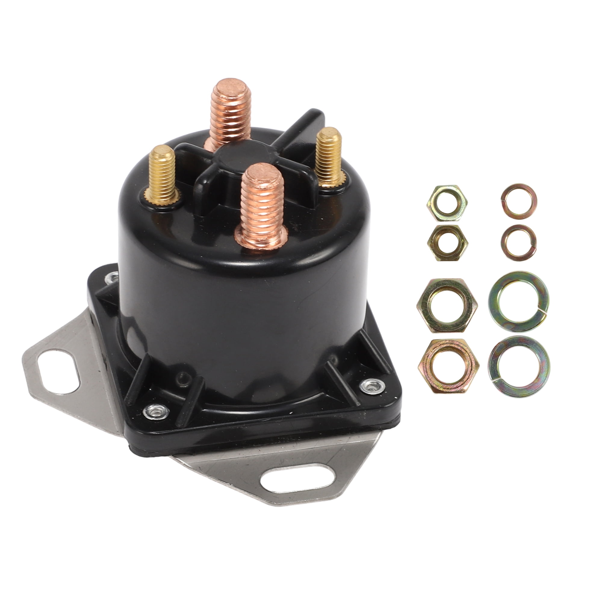 Unique Bargains 1 Set Car Diesel Glow Plug Relay 12V 250A 4 Terminal ...