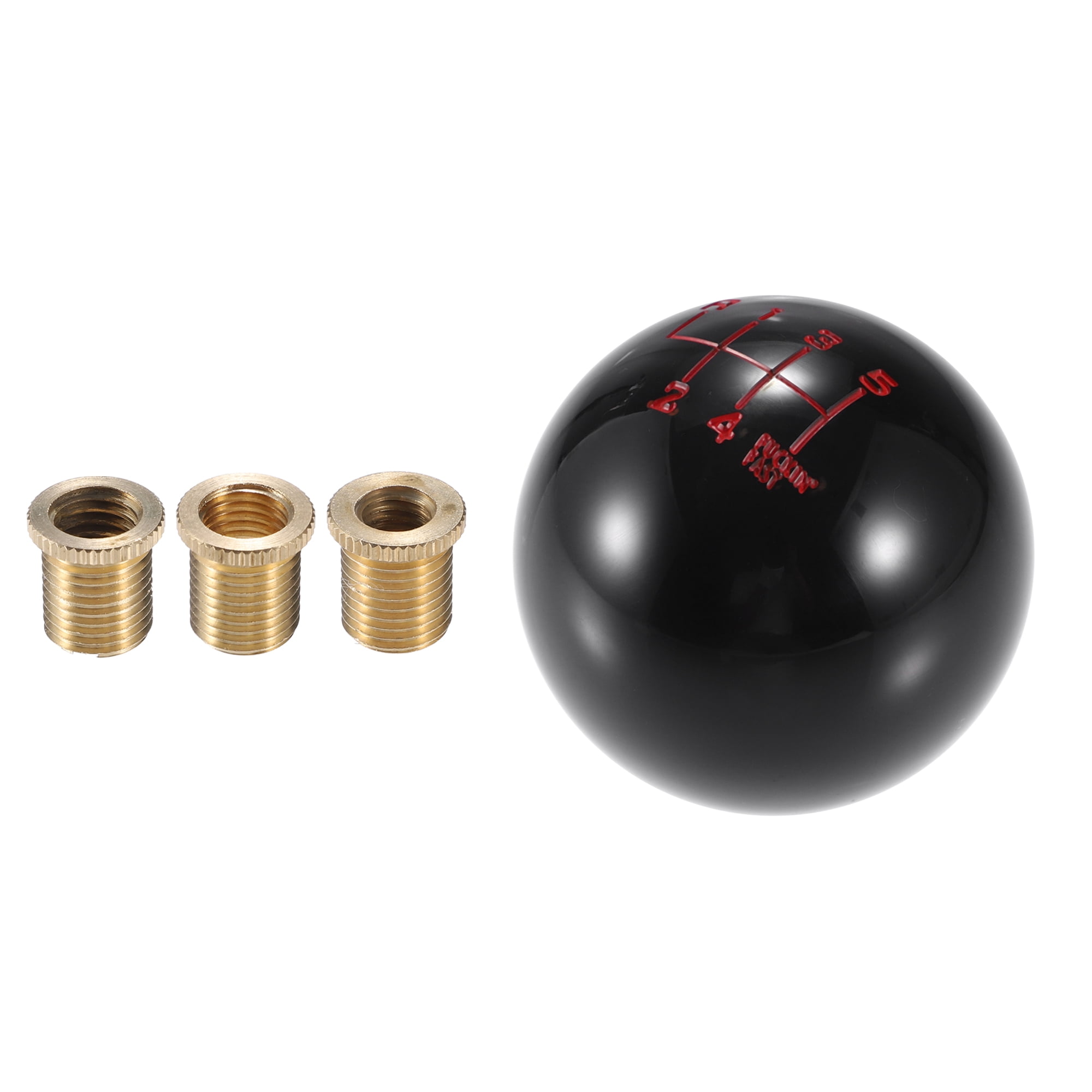 Unique Bargains 1 Set Car Manual 5 Speed Ball Gear Shift Knob Round ...