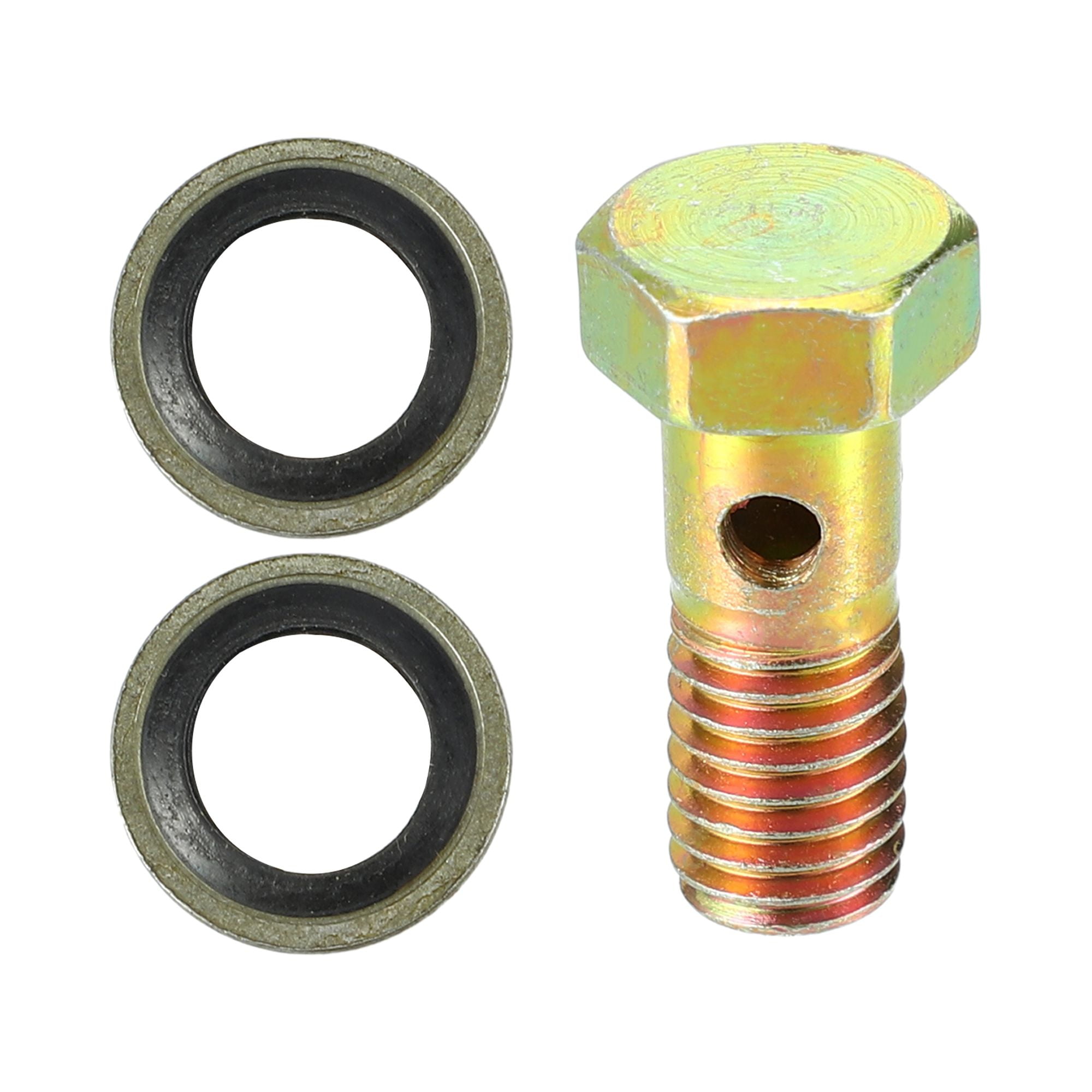 Unique Bargains 1 Set Car Single Banjo Bolt M8x1.25 Length 23mm Metric ...