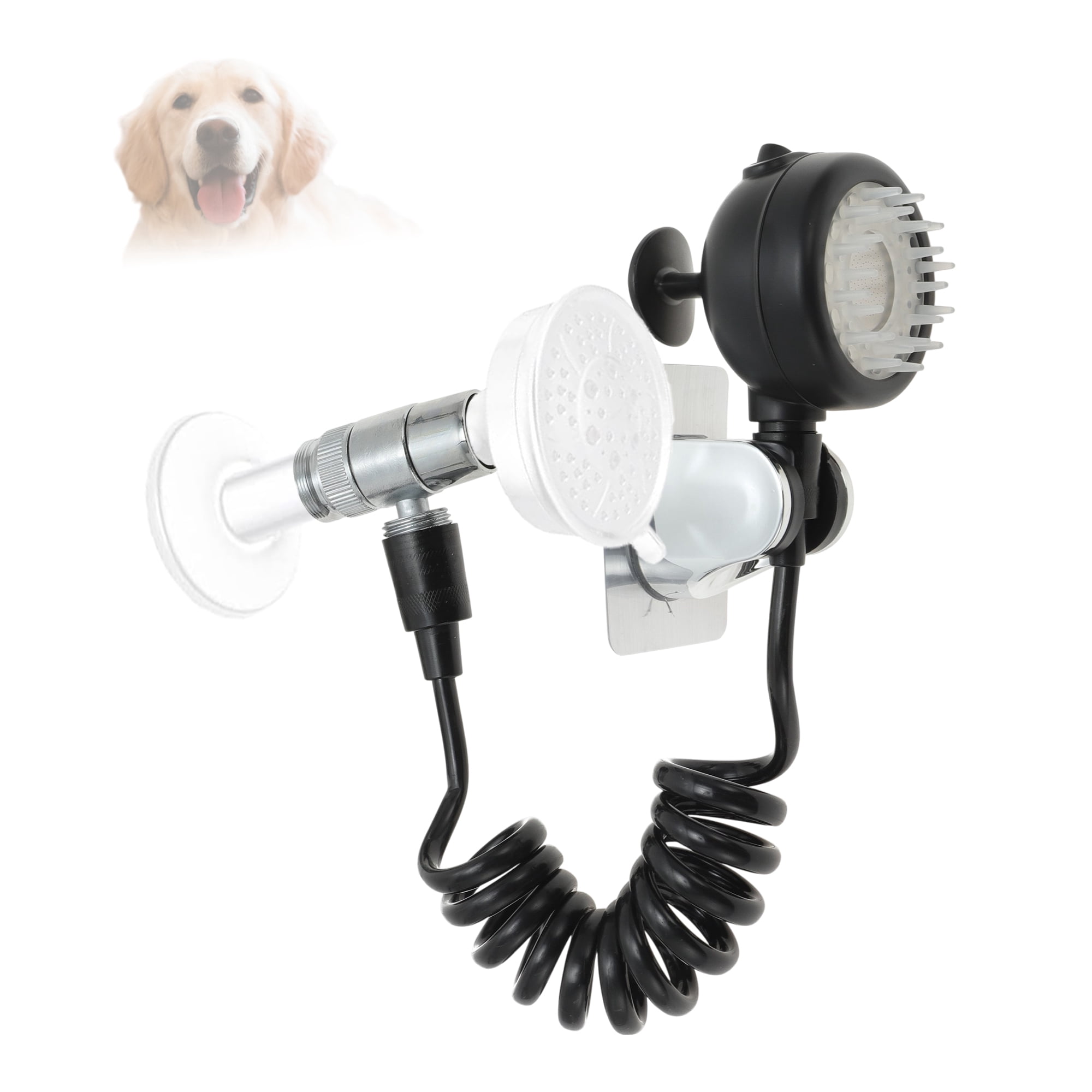 Unique Bargains 1 Set Dog Shower Attachment Dog Bath Supplies Dog ...