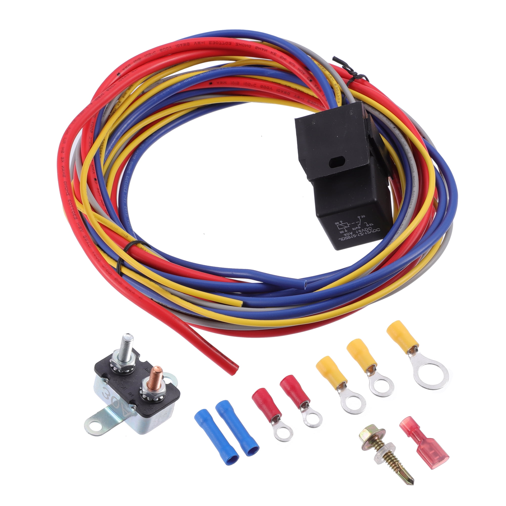 Unique Bargains 1 Set Electric Fuel Pump Relay Fuel Pump Wiring Harness ...