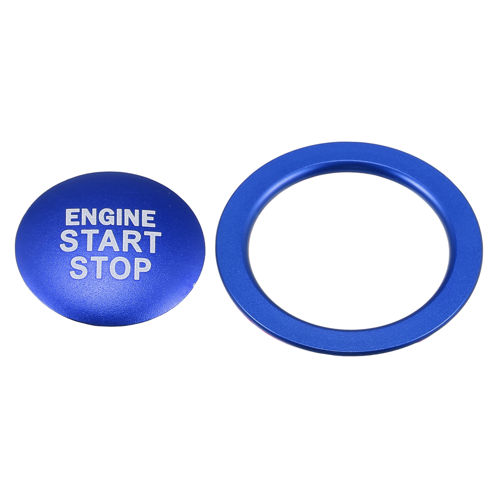 Unique Bargains 1 Set Engine Start Stop Button Cover Ignition Starter ...