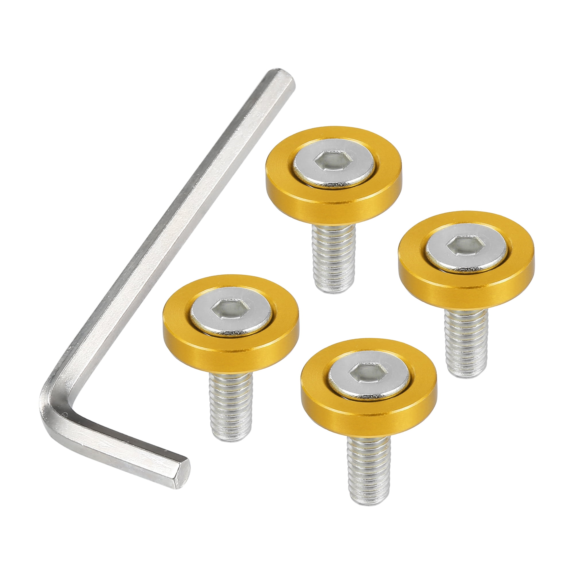 Unique Bargains 1 Set Finishing Countersunk Fender Bumper Washers ...