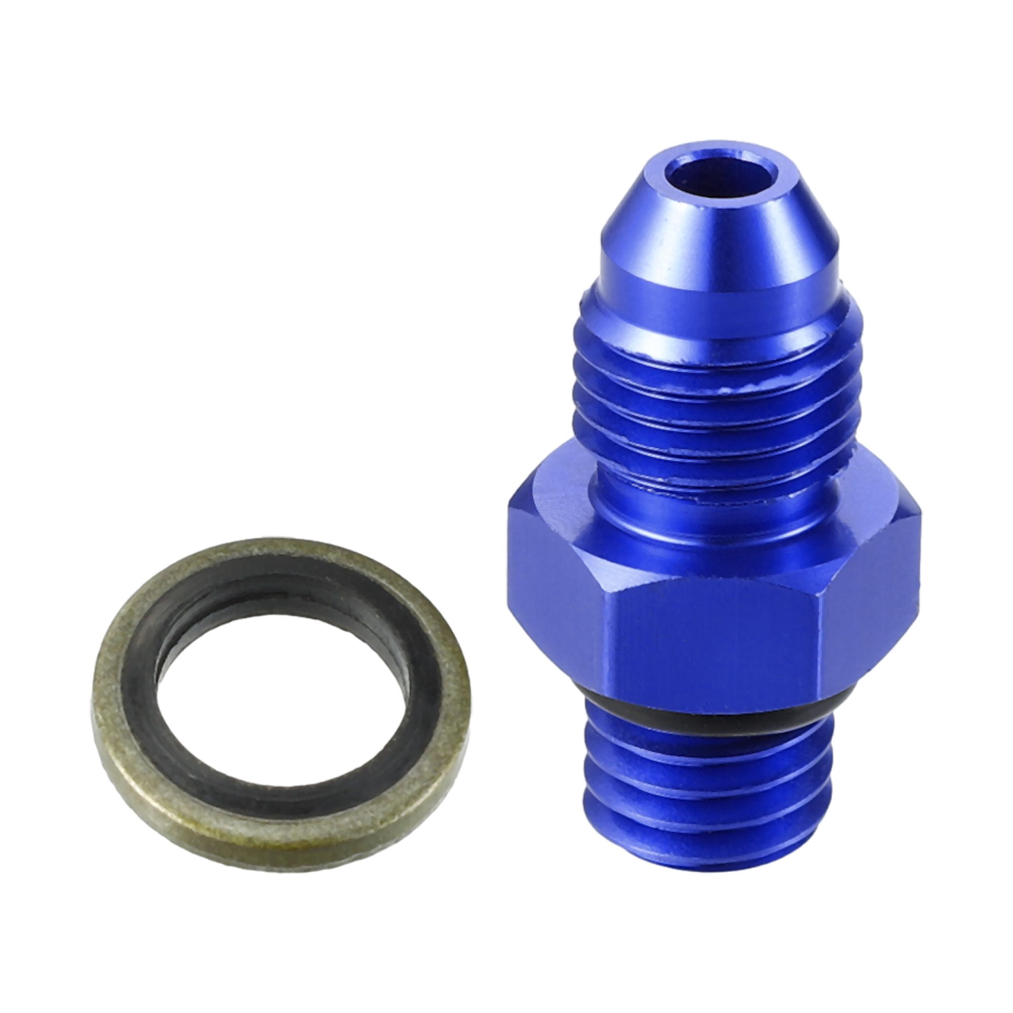 Unique Bargains 1 Set Fuel Fitting Fuel Line Male Flare Adapter for Car ...