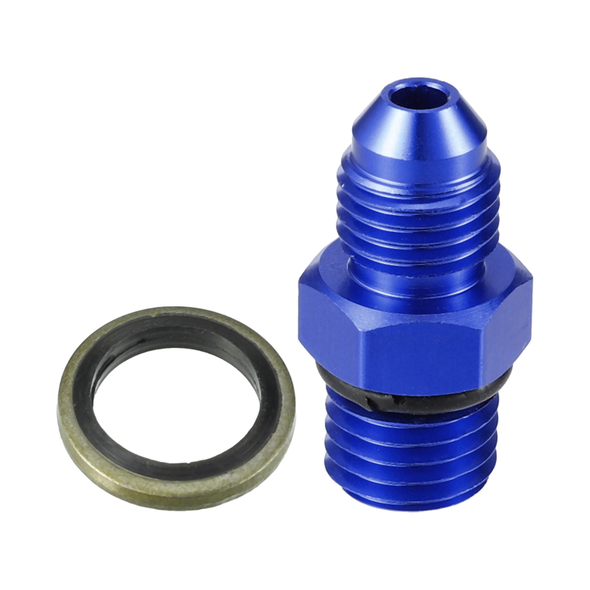 Unique Bargains 1 Set Fuel Fitting Fuel Line Male Flare Adapter for Car ...