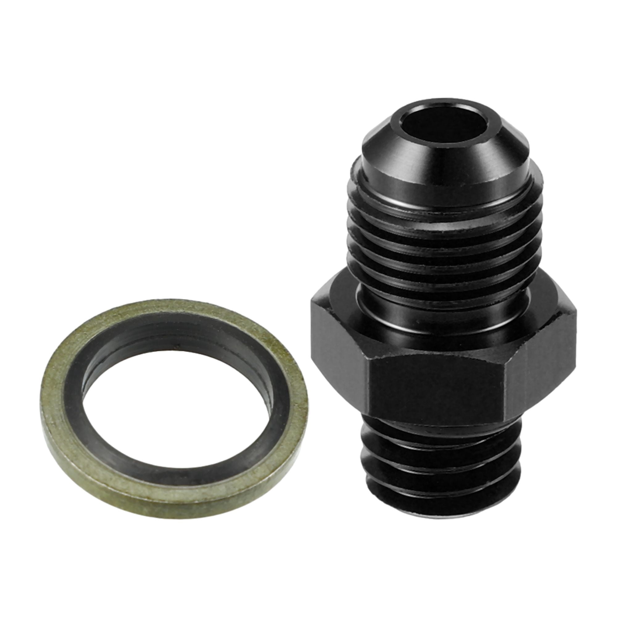 Unique Bargains 1 Set Fuel Fitting Fuel Line Male Flare Adapter for Car ...