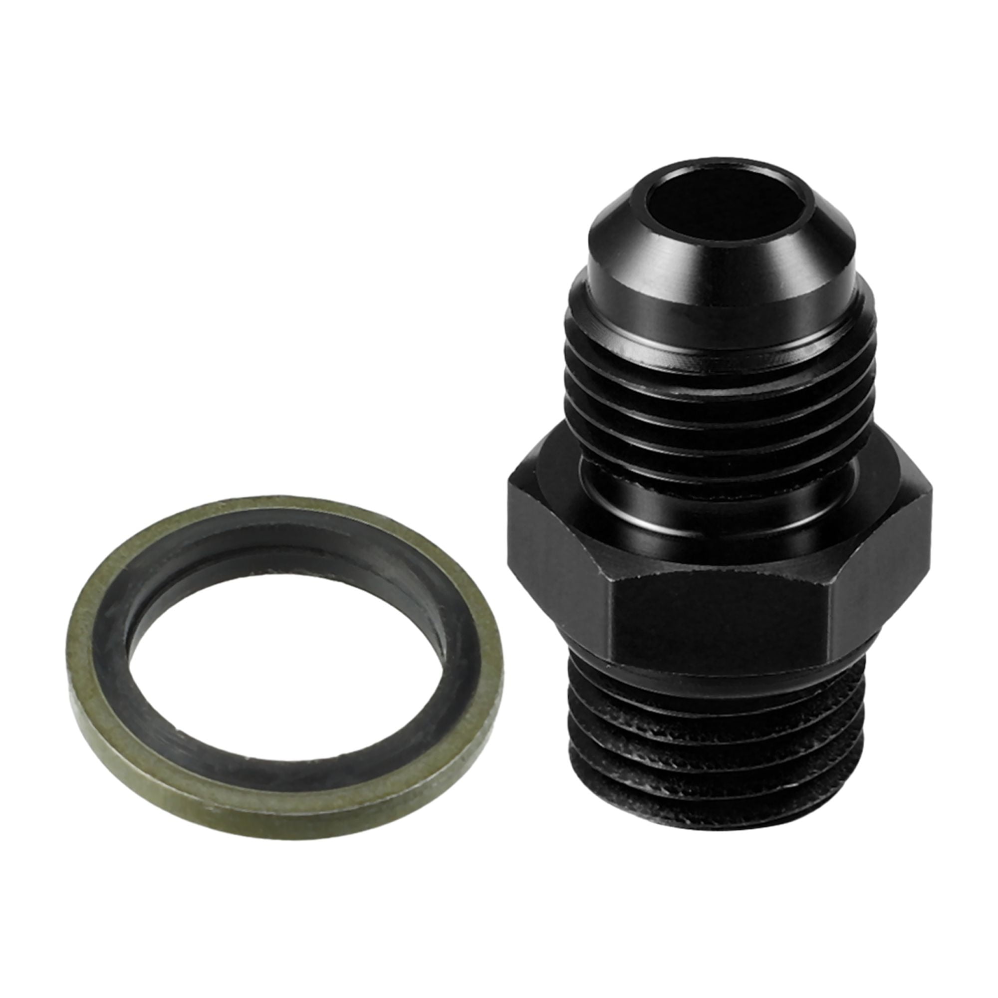 Unique Bargains 1 Set Fuel Fitting Fuel Line Male Flare Adapter for Car ...