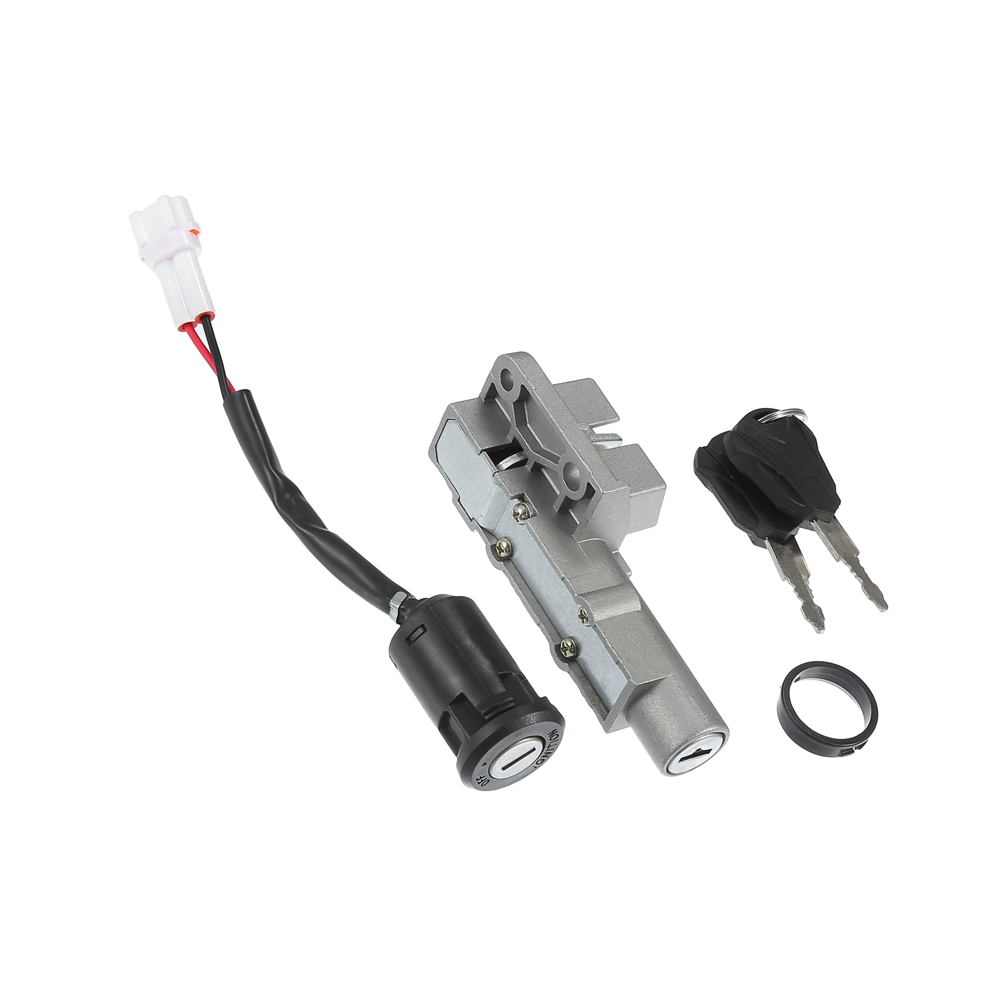 Unique Bargains 1 Set Ignition Key Switch Electric Dirt Bike Key Set ...