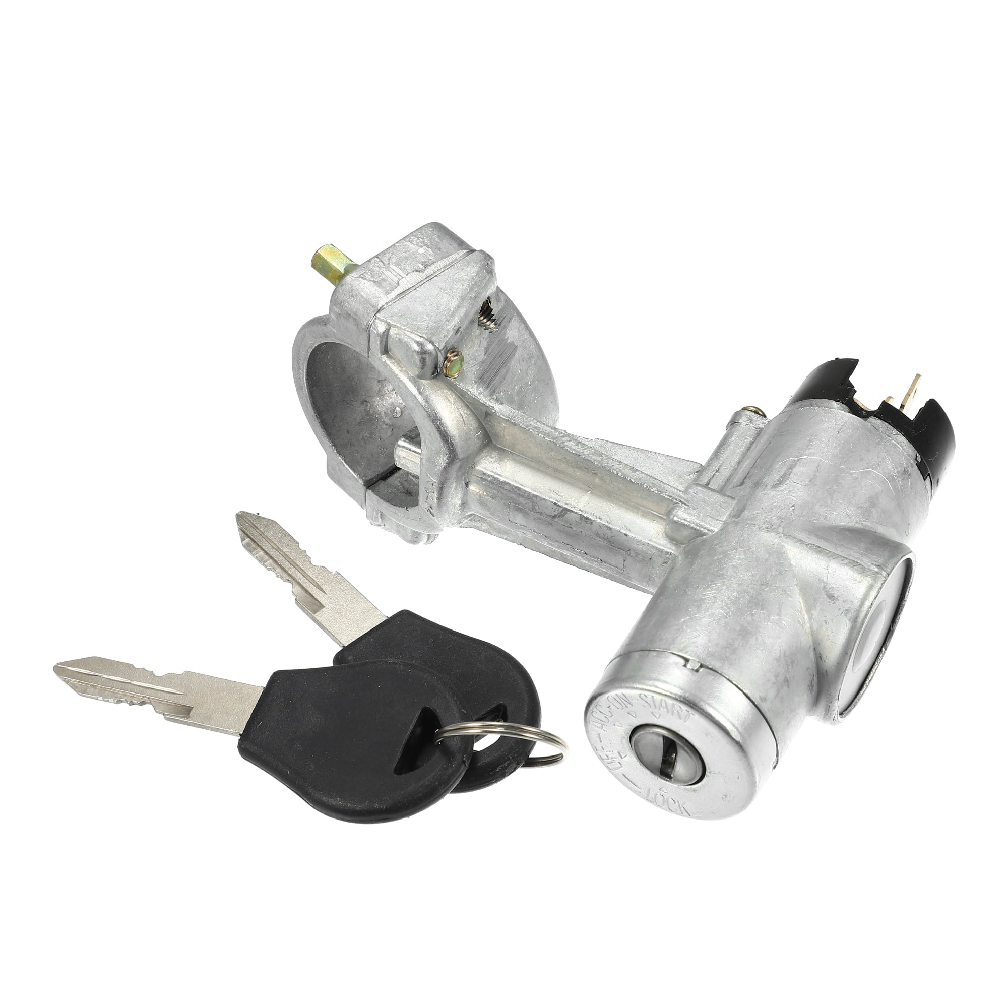 Unique Bargains 1 Set Ignition Switch Cylinder Lock Assembly for Nissan ...