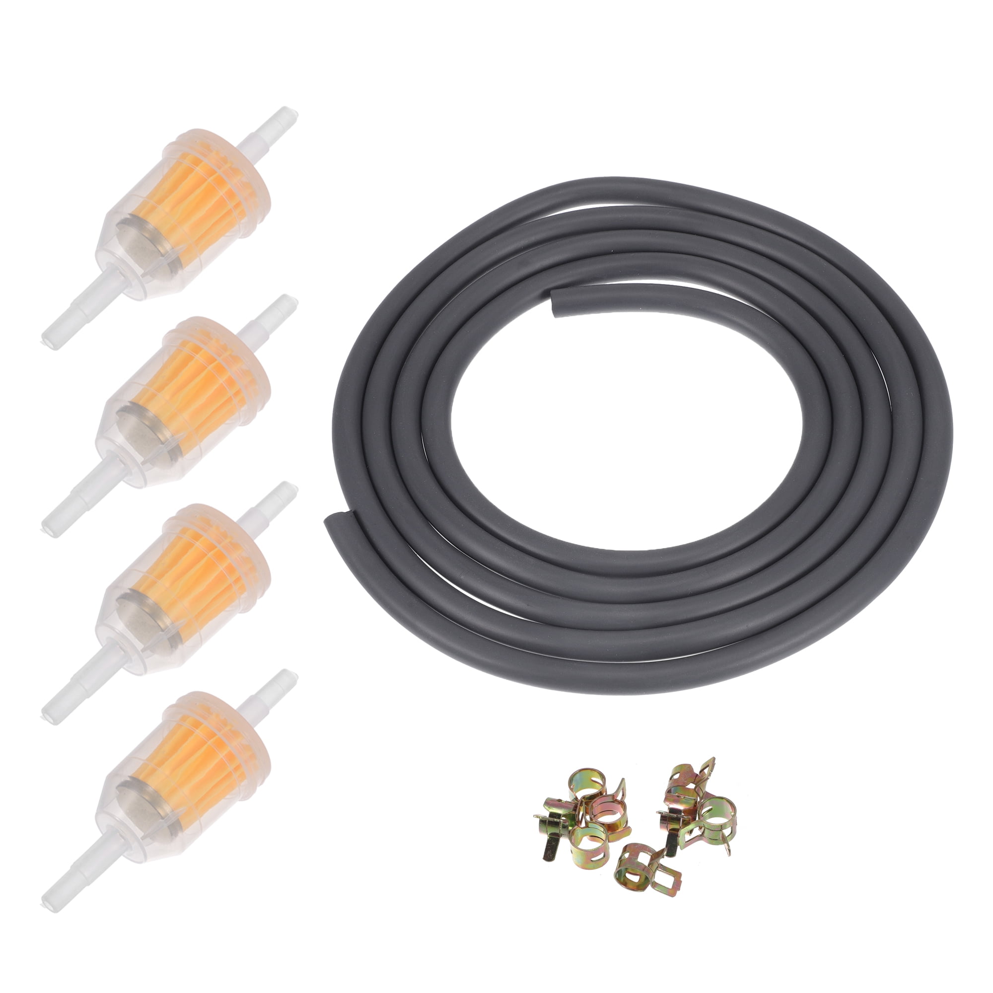 Unique Bargains 1 Set Motorbike Gasoline Hose Kit Engine Inline Fuel ...