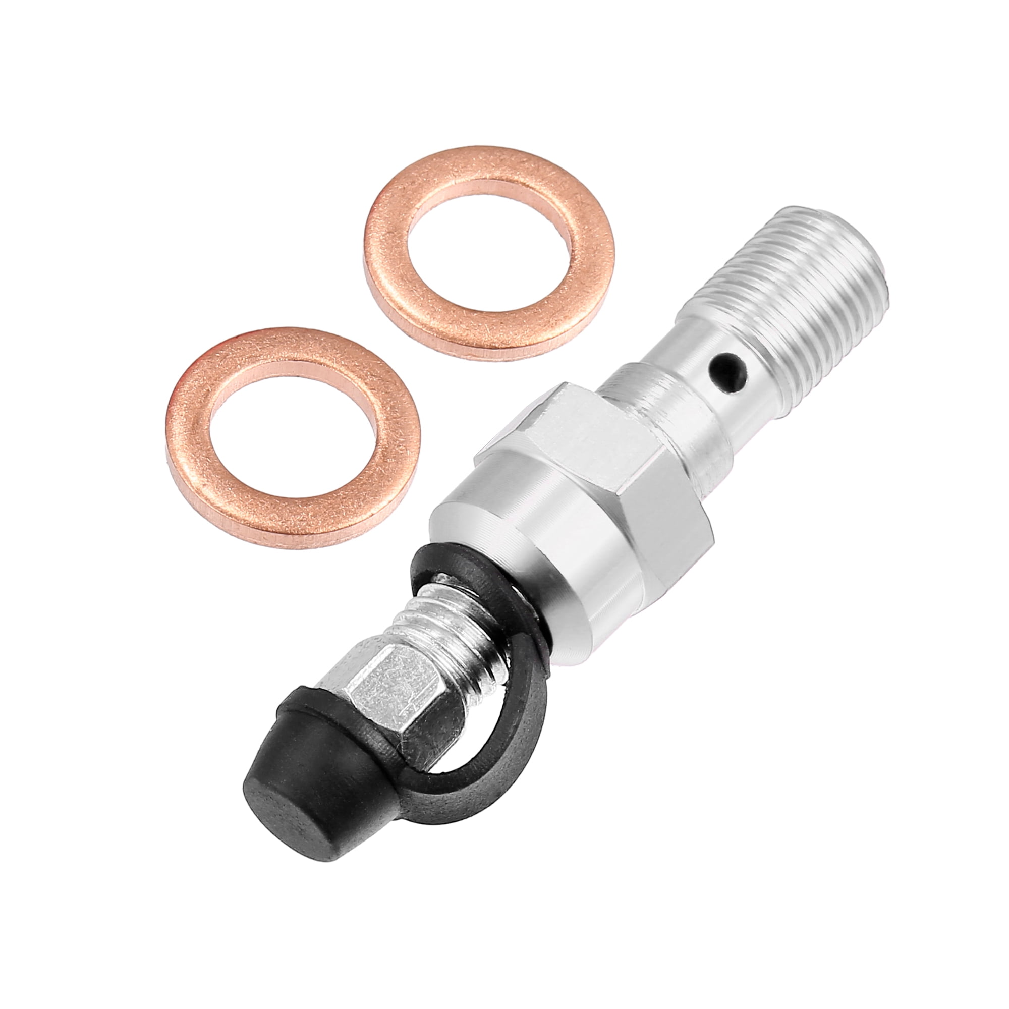 Unique Bargains 1 Set Motorcycle Brake Master Cylinder Caliper M10x1.0 ...