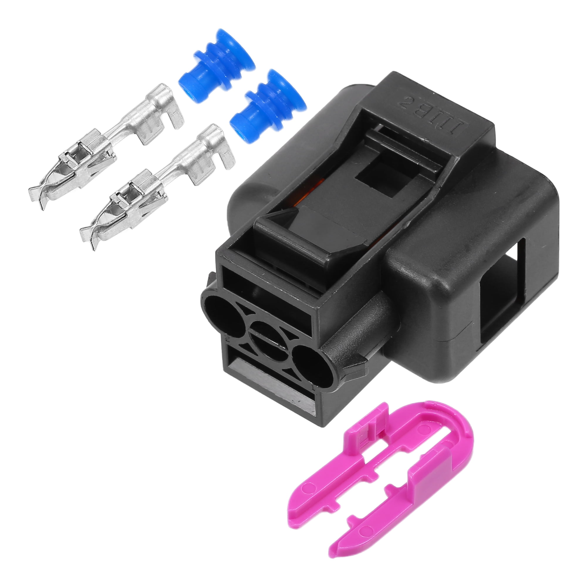 Unique Bargains 1 Set No.1J0973202 2 Pin Plug Washer Bottle Sensor ...