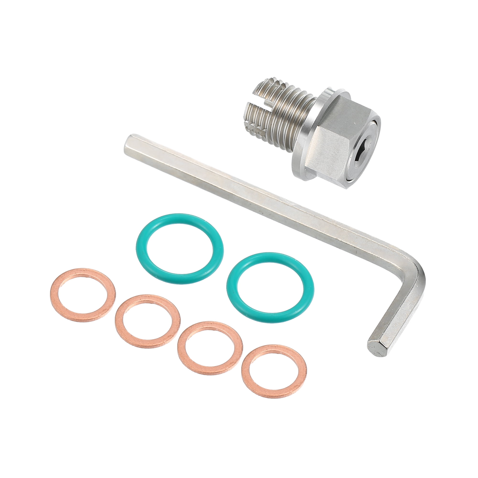 Unique Bargains 1 Set Oil Drain Plug Pan Thread Repair Kit with Wrench ...