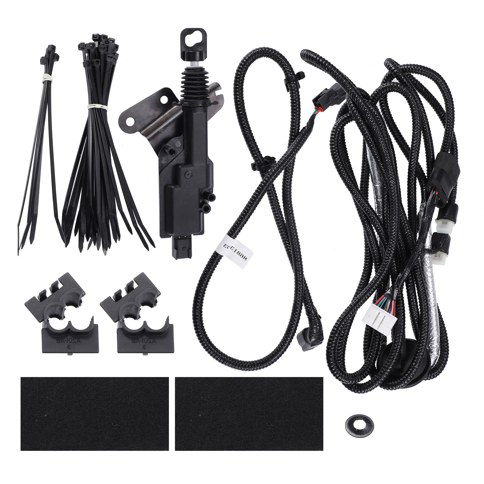 Unique Bargains 1 Set Power Tailgate Bed Remote Lock Assembly PK3B6 ...