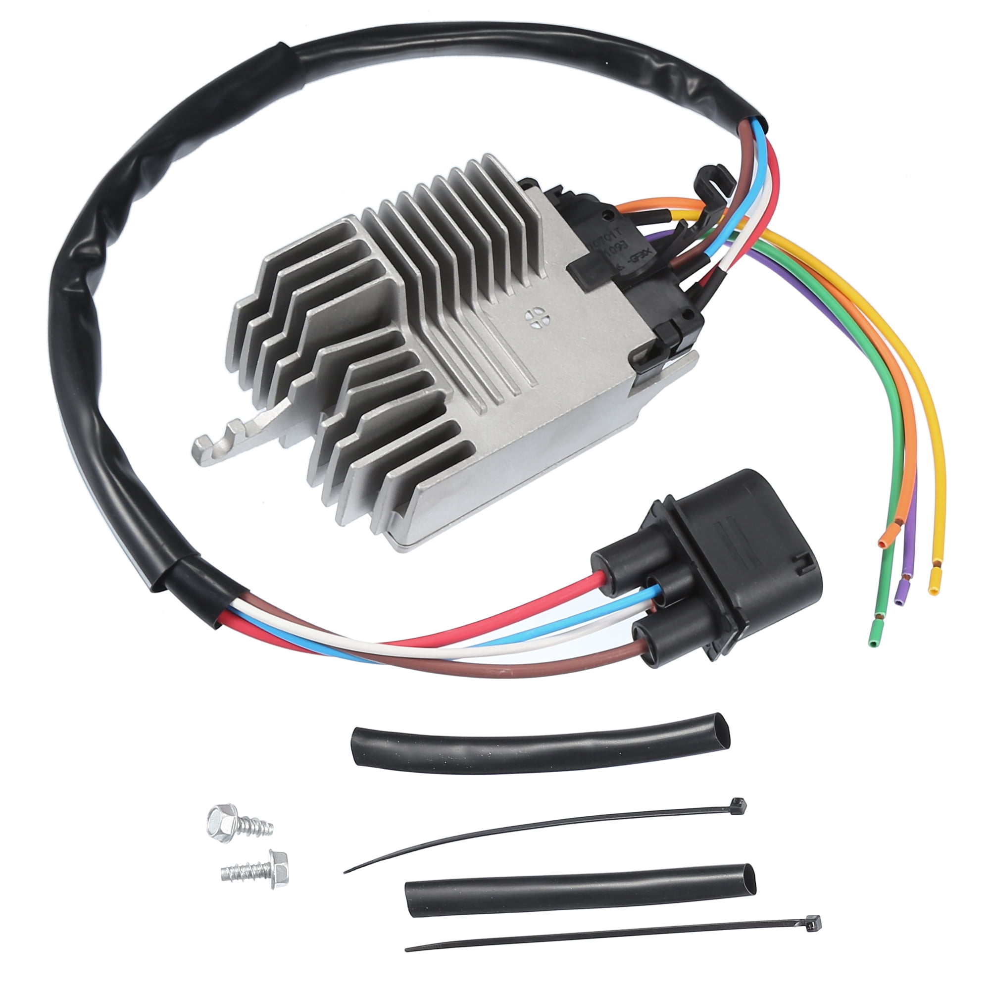 Unique Bargains 1 Set Radiator Engine Cooling Fan Control Unit Module ...