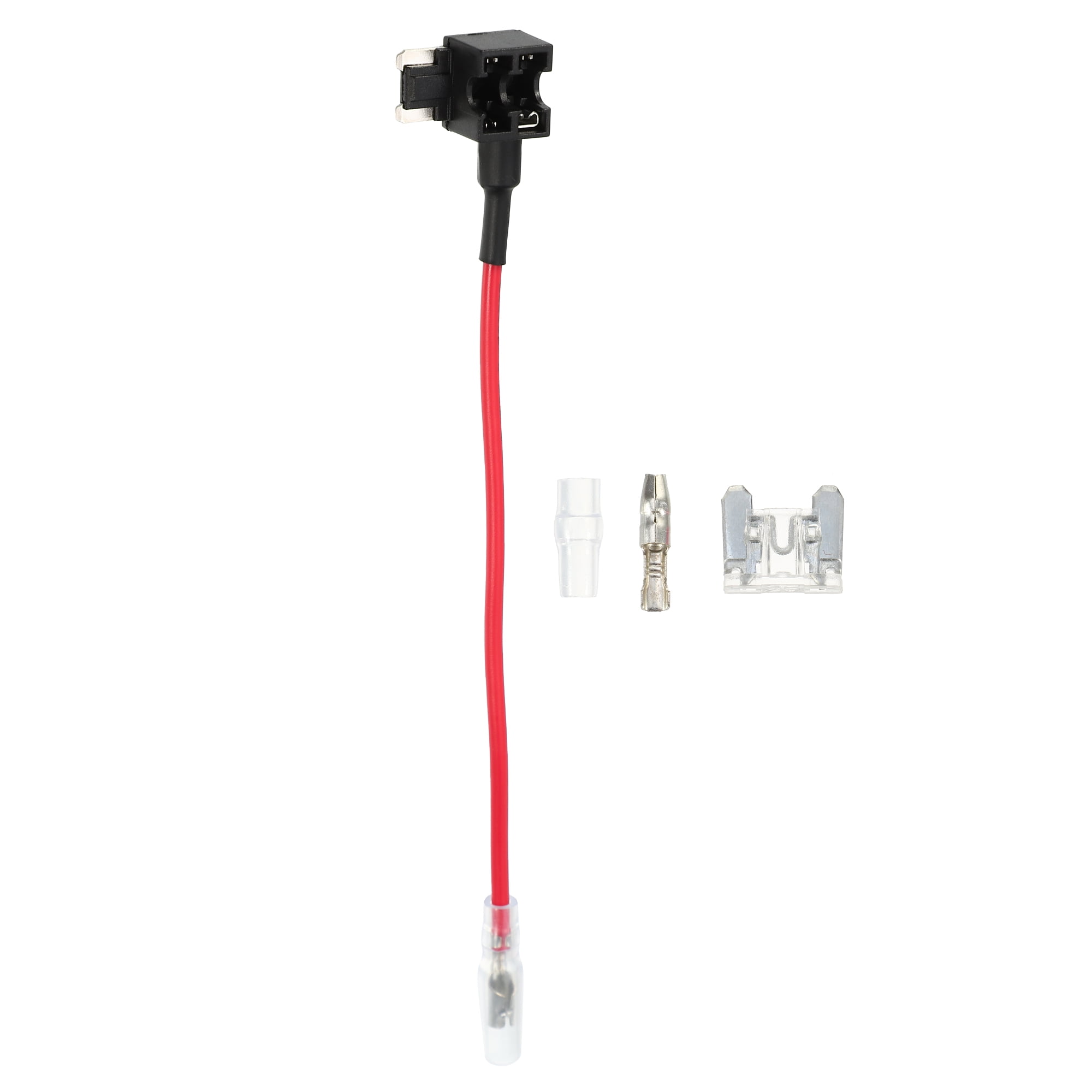 Unique Bargains 1 Set Universal 1pcs Car Fuse Tap Adapter 12V with 1pcs ...