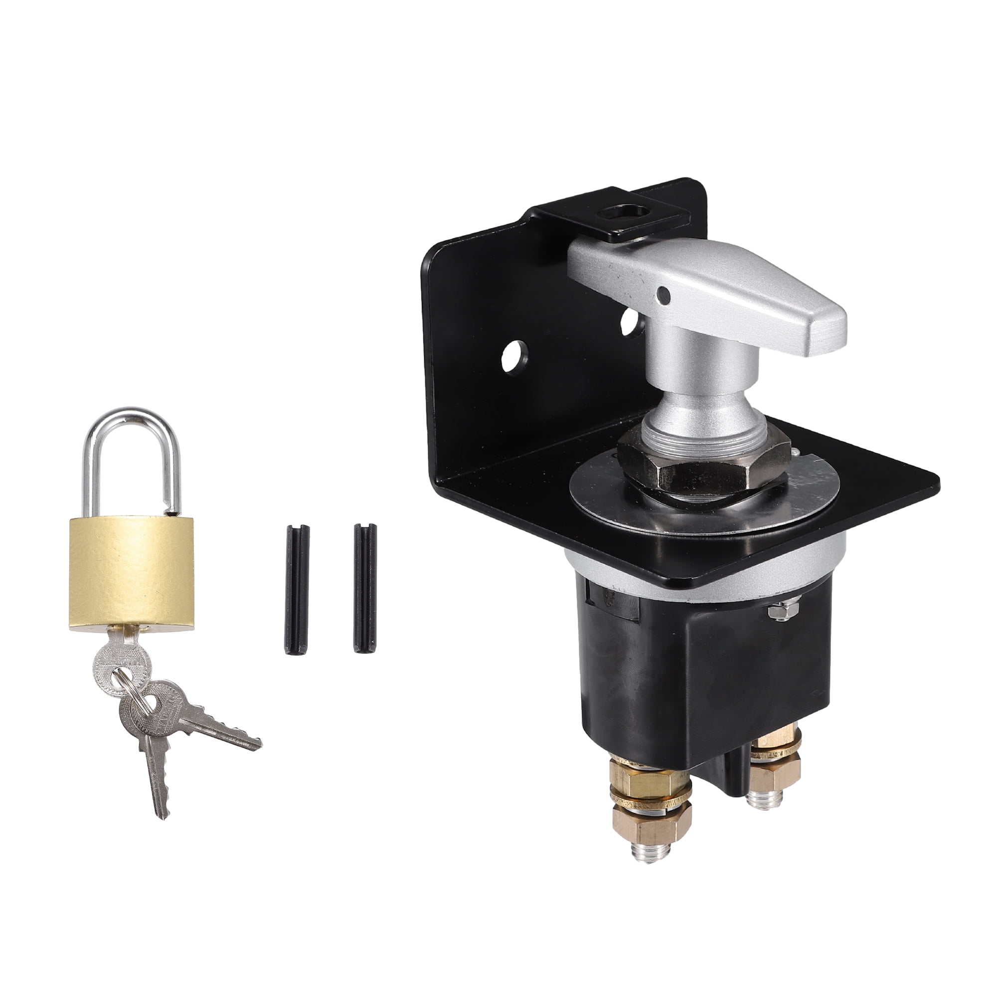Unique Bargains 1 Set Universal 500A 12V Battery Disconnect Switch W ...