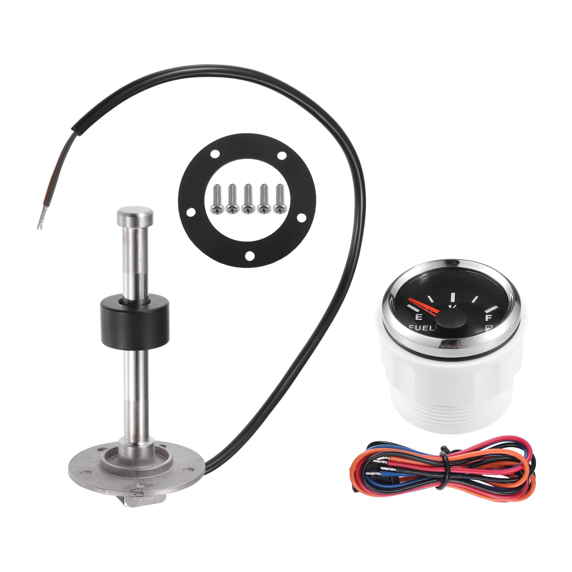 Unique Bargains 1 Set Universal Fuel Sending Unit and Gauge Kit Boat ...