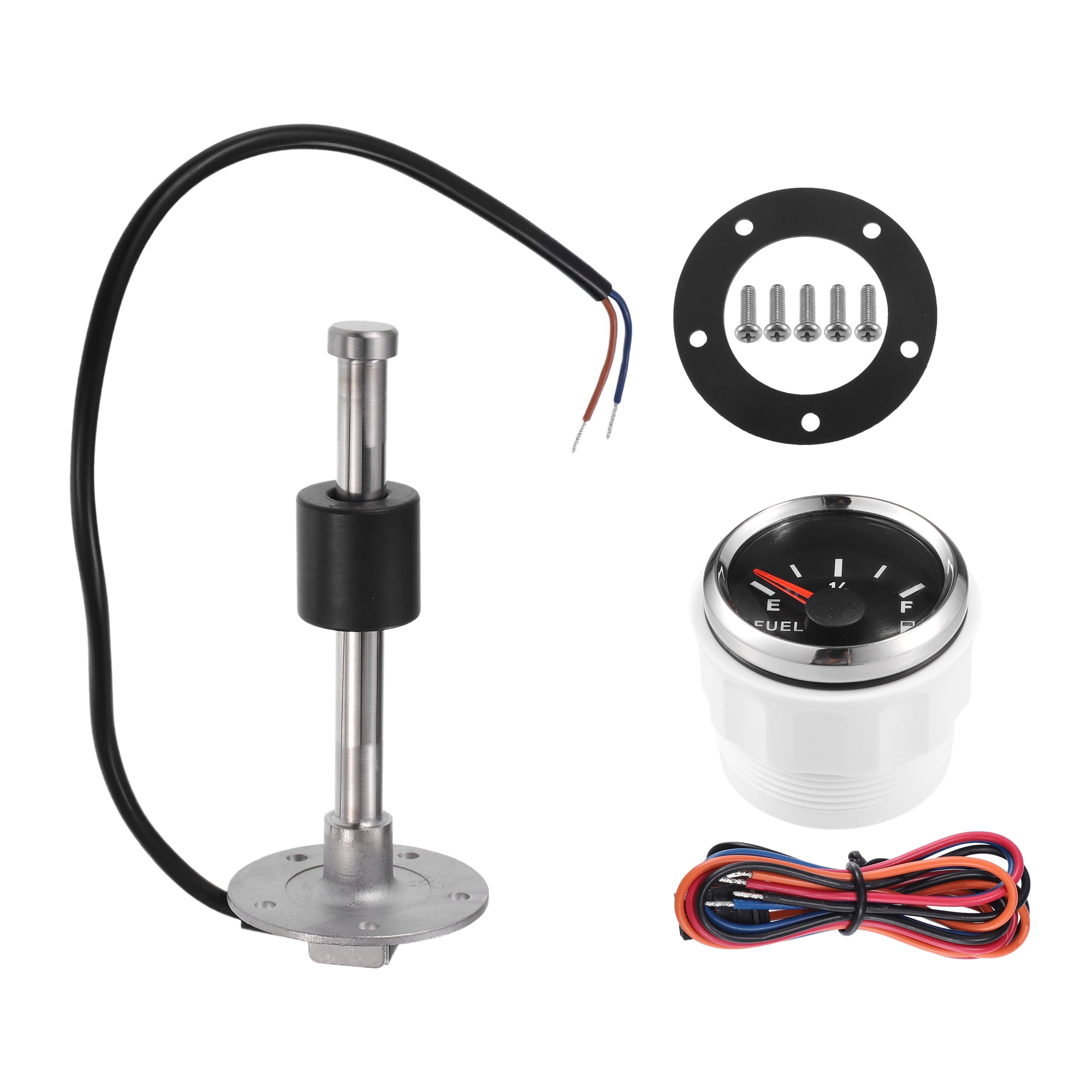 Unique Bargains 1 Set Universal Fuel Sending Unit and Gauge Kit Boat ...