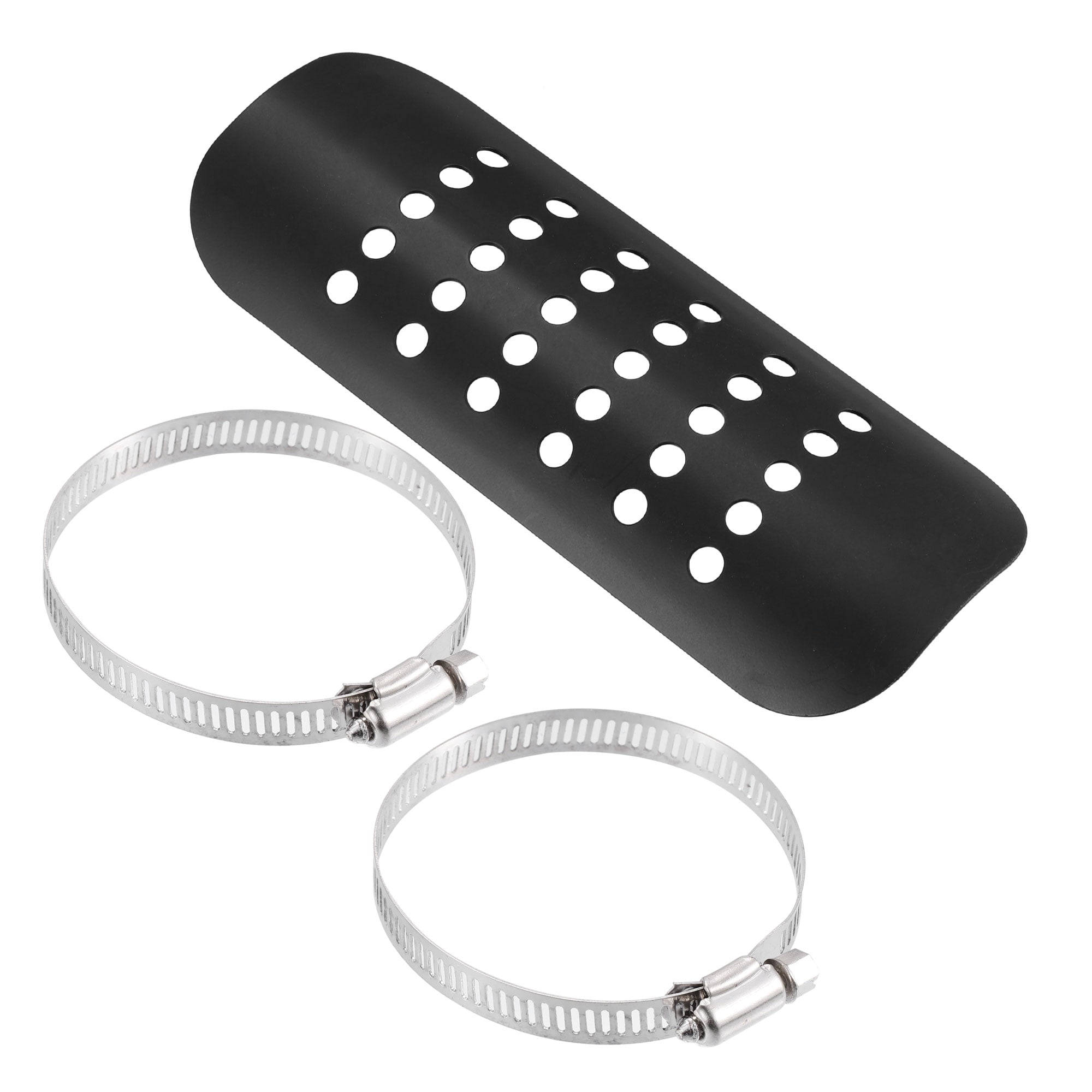 Unique Bargains 1 Set Universal Motorbike Exhaust Heat Shield Pipe ...