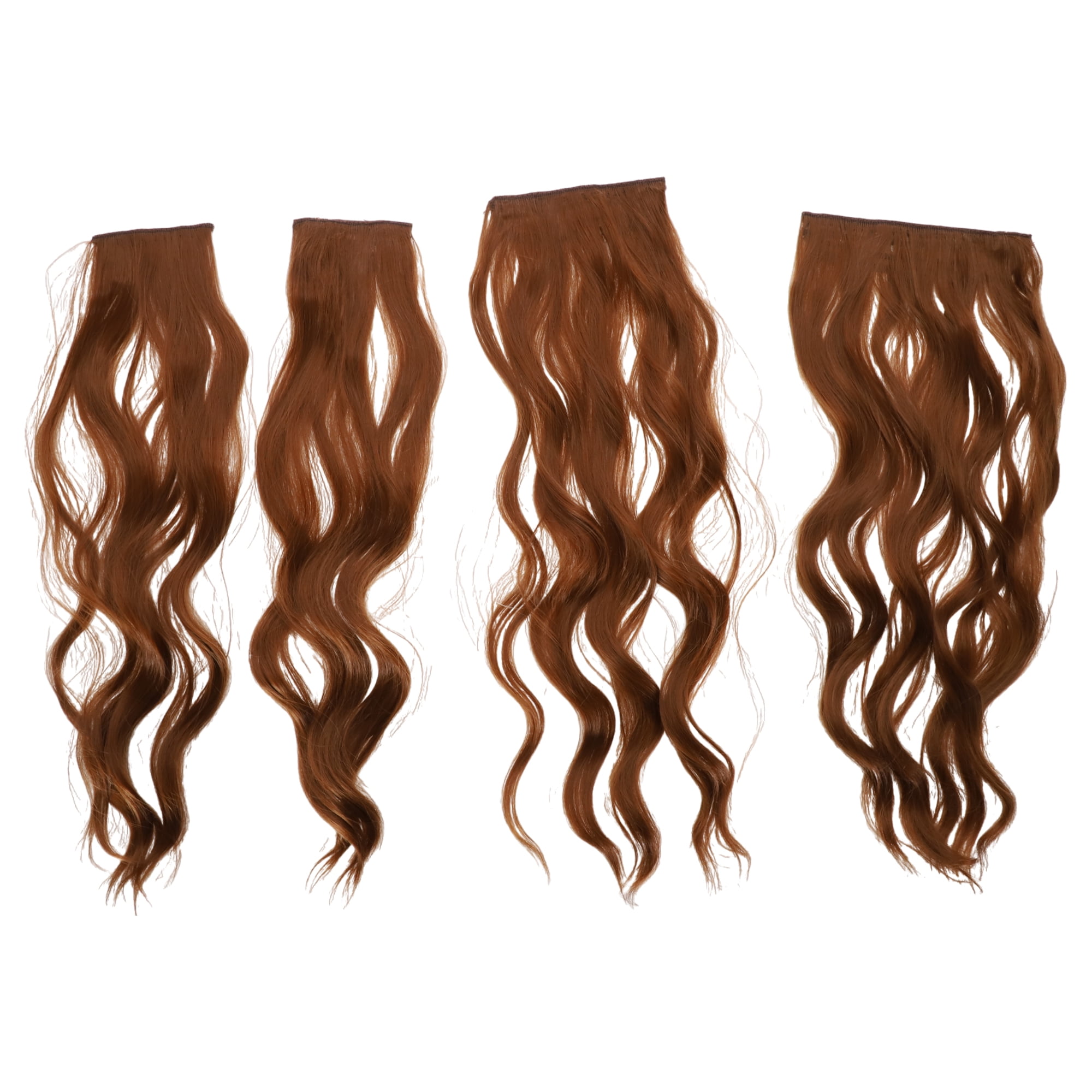 Unique Bargains 1 Set Water Ripple Curls Hair Extensions High ...