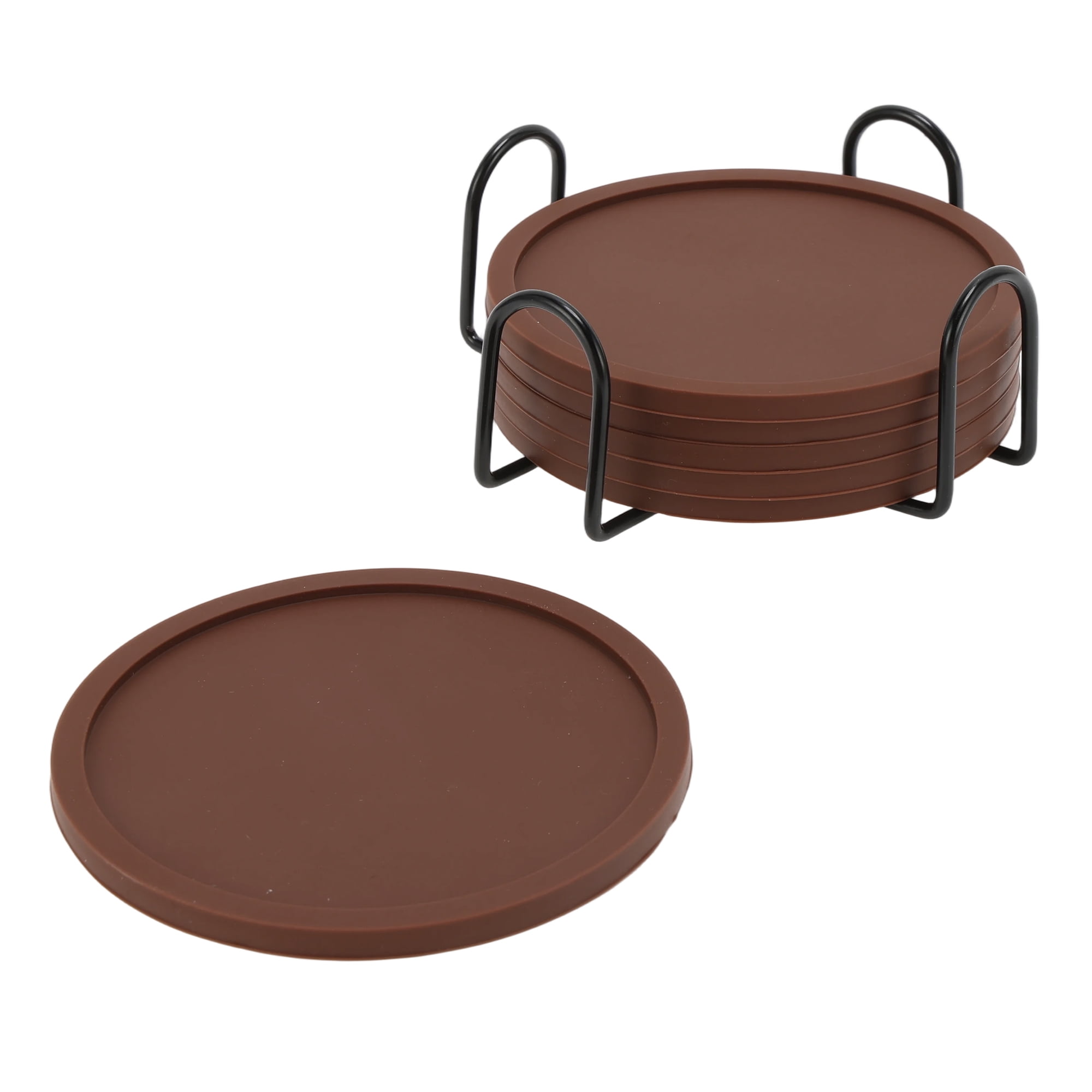 Unique Bargains 1 Set Water-repellent Heat-insulating Drink Coaster ...